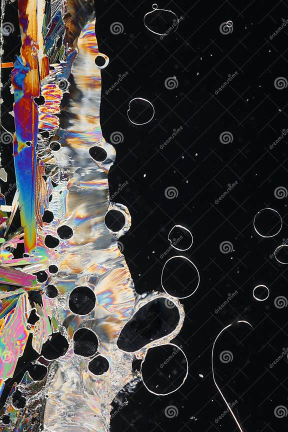 Chemical crystals macro stock photo. Image of copy, colorful - 7517704