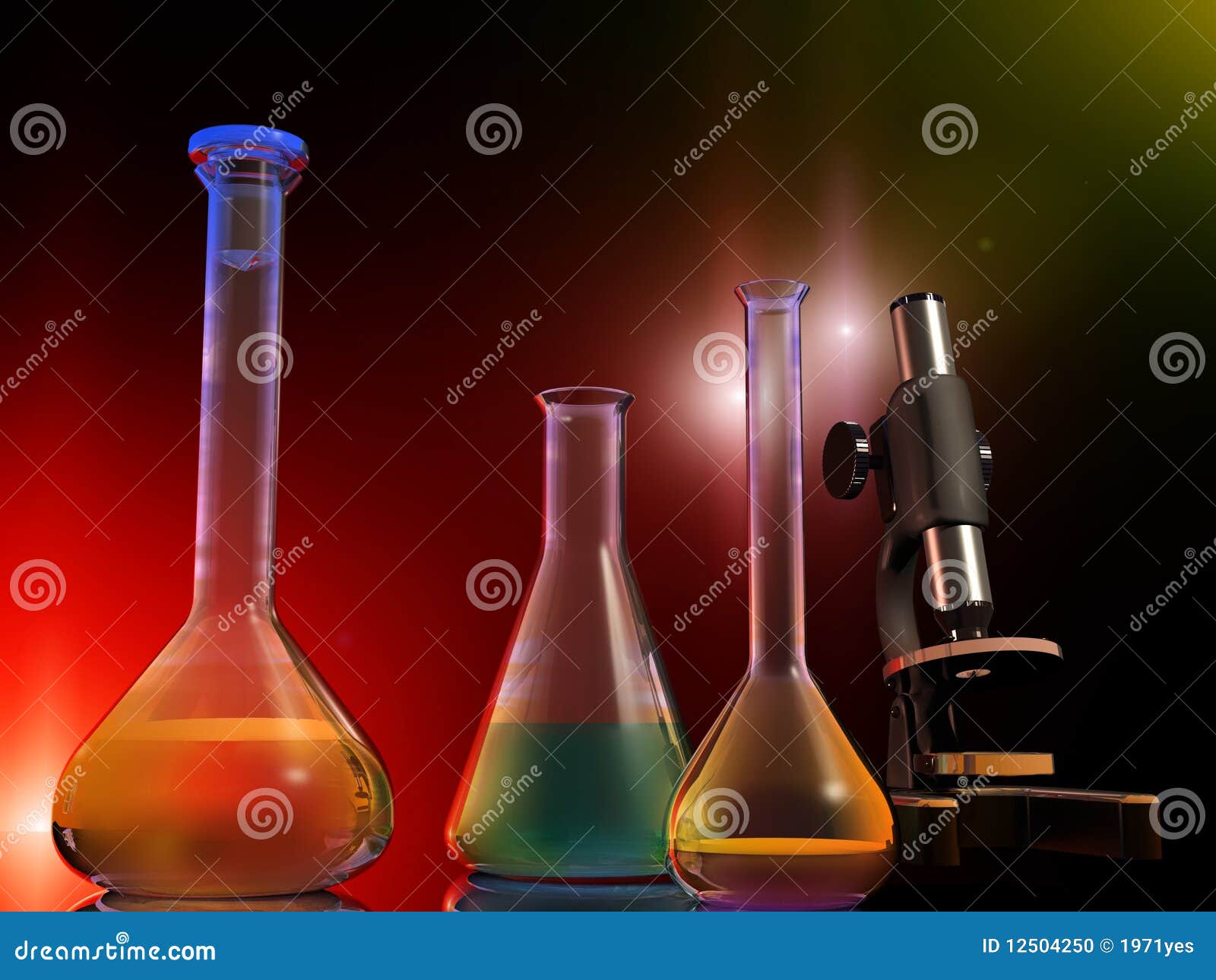 Chemical devices stock illustration. Illustration of test - 12504250
