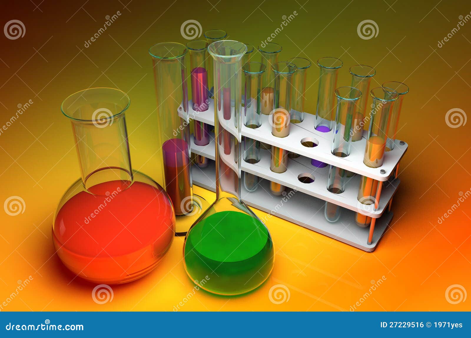 Chemical devices stock illustration. Illustration of sample - 27229516