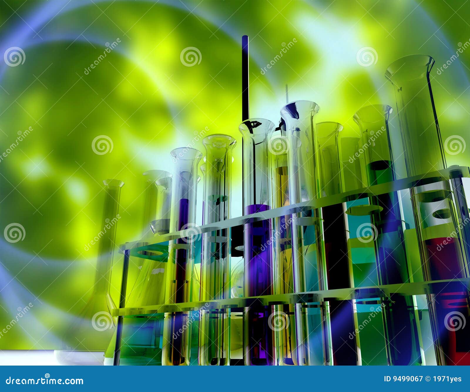 Chemical devices stock illustration. Illustration of scientific - 9499067