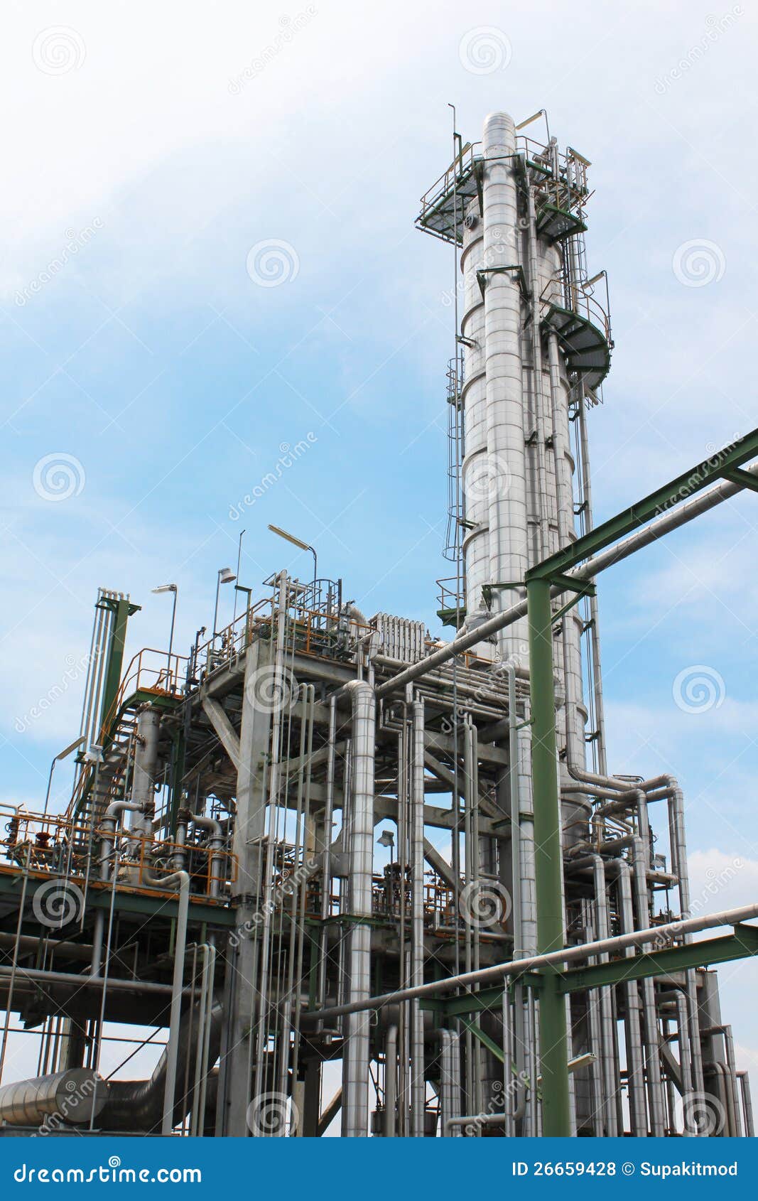 Chemical distillation stock photo. Image of metal, engineering - 26659428