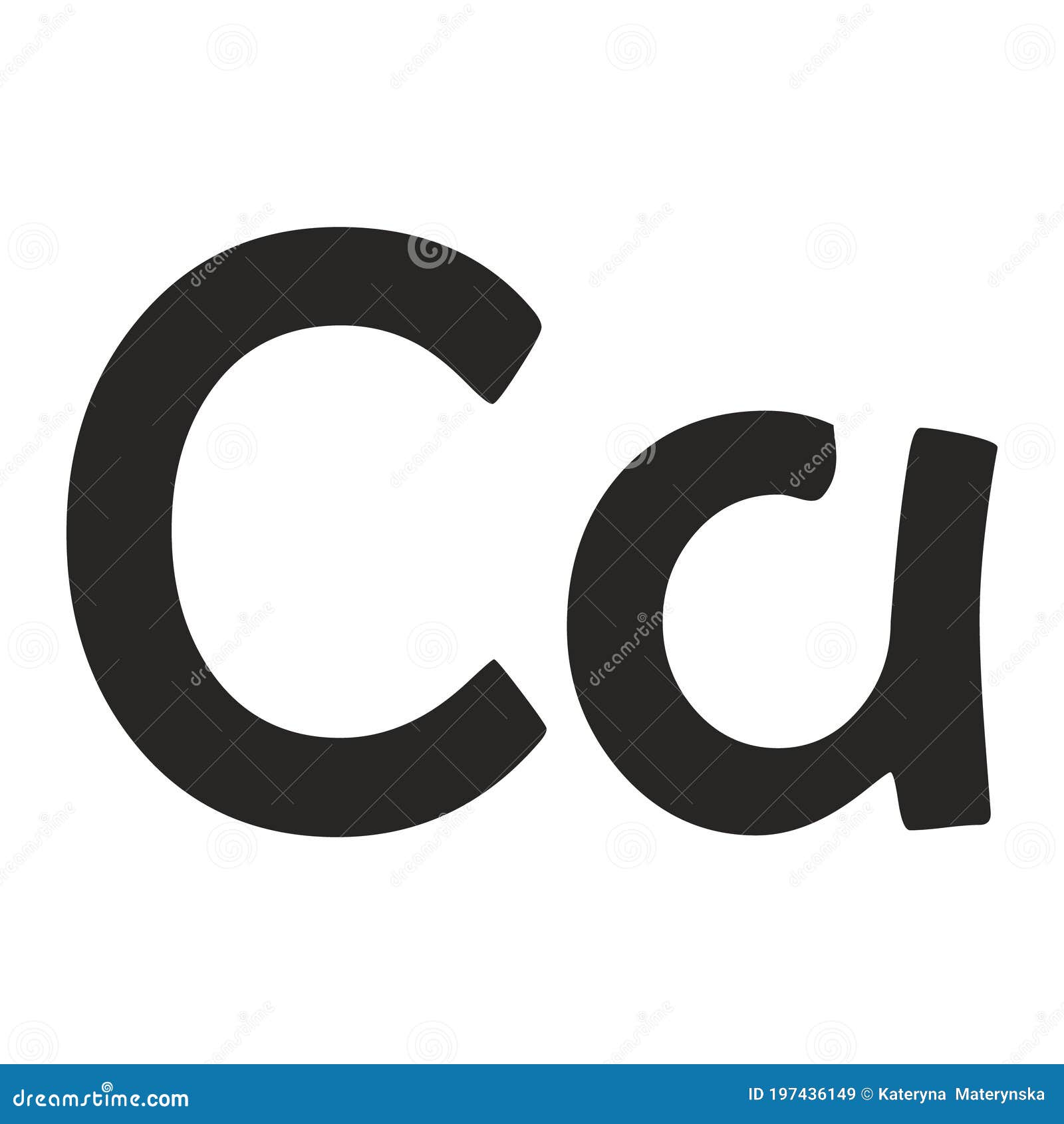 Vector Icon of the Periodic Table of Mendeleev - Ca. Chemical Element ...