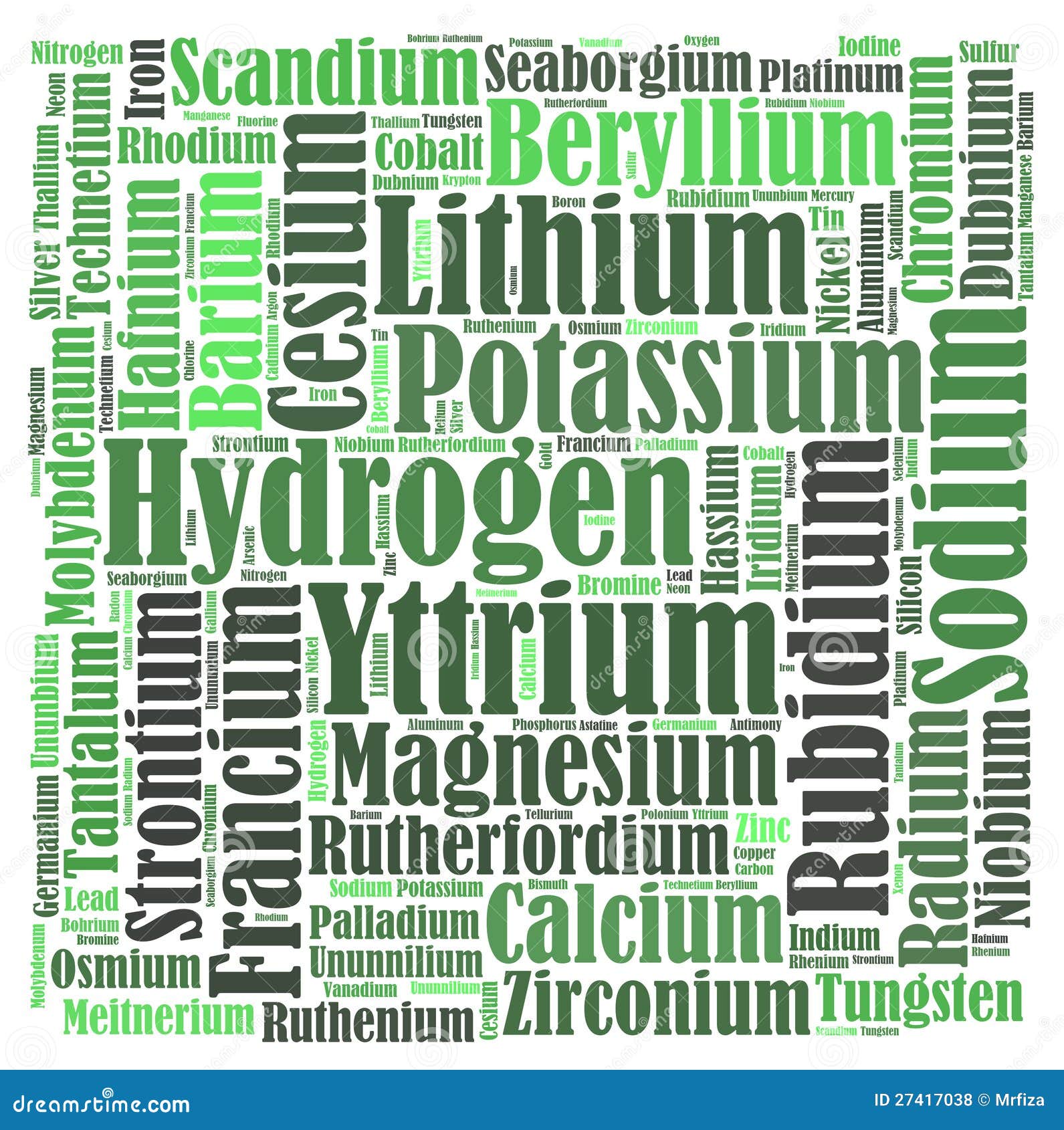 Chemical element info text stock illustration. Illustration of element ...