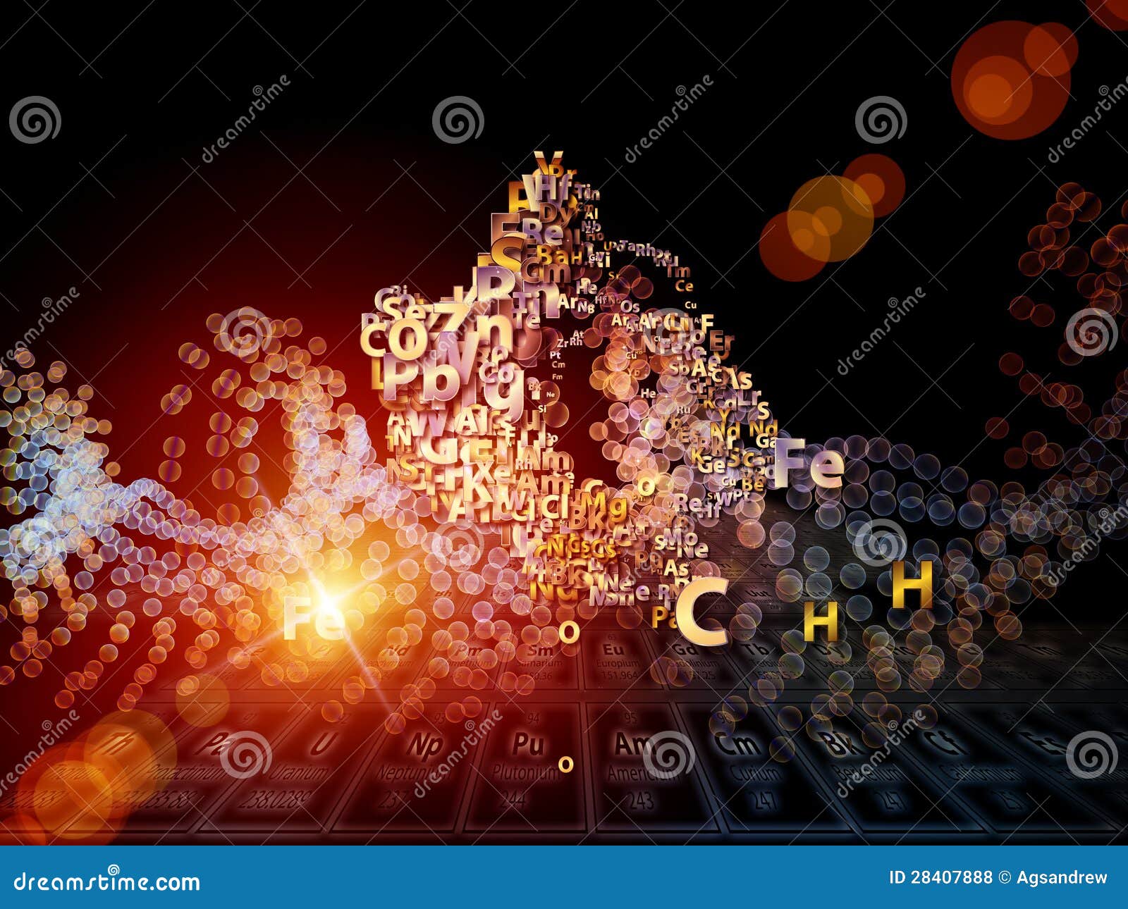 Chemical Elements Backdrop stock illustration. Illustration of backdrop ...