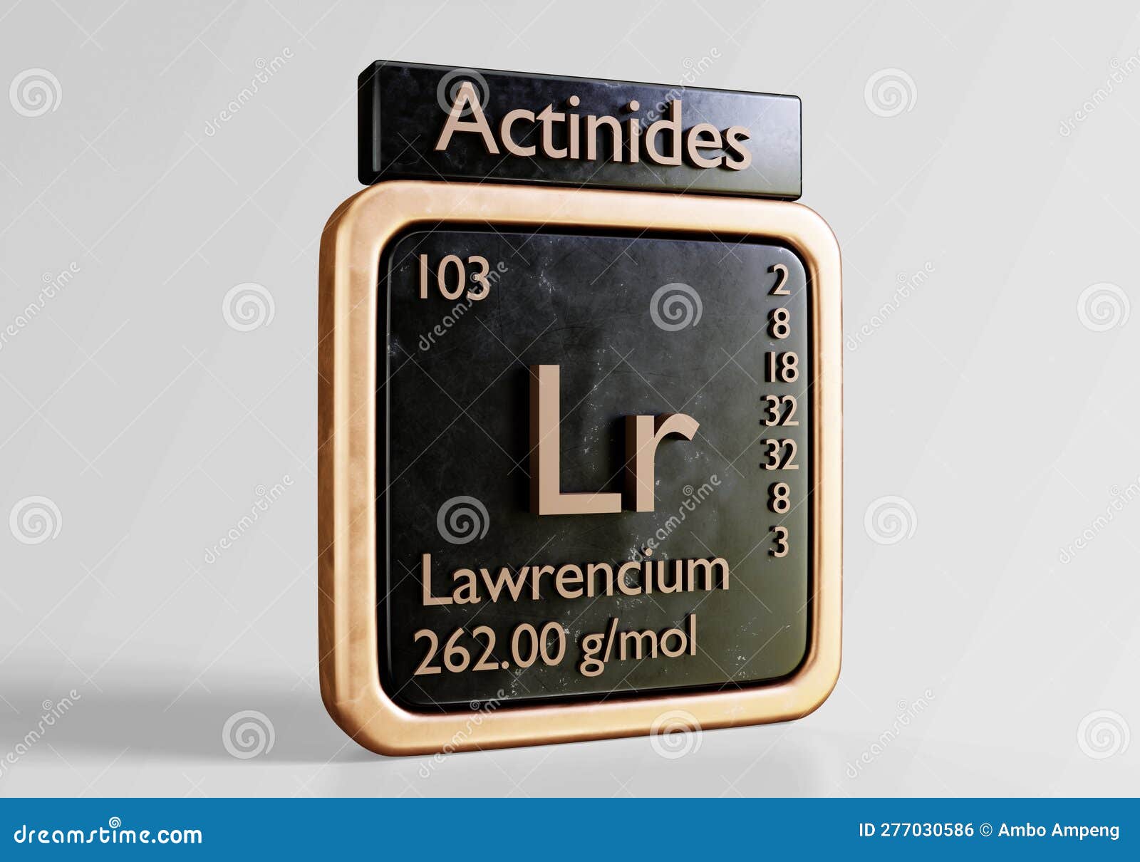 Chemical Elements Contained in the Periodic Table of Elements As a ...