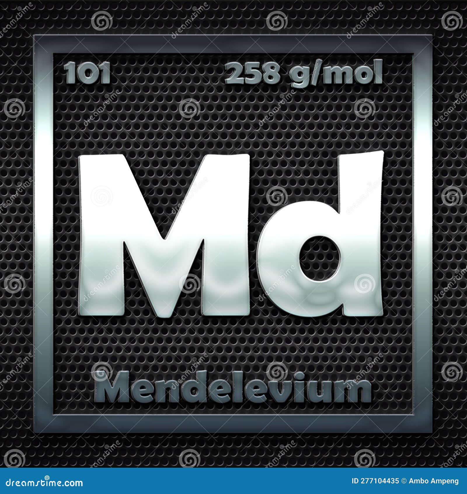Chemical Elements Contained in the Periodic Table of Elements As a ...