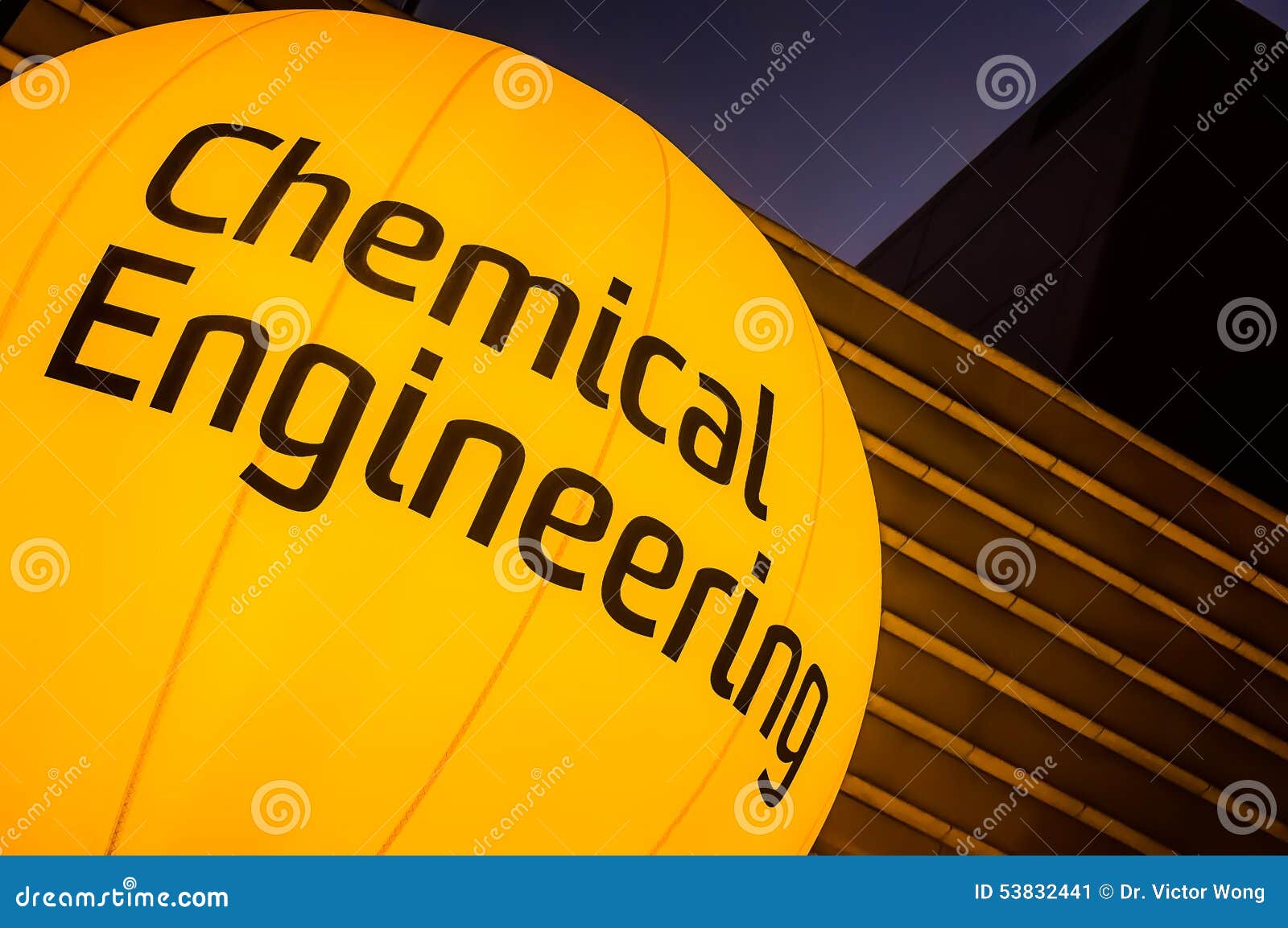 Chemical Engineering Balloon Stock Image - Image of night, composition ...