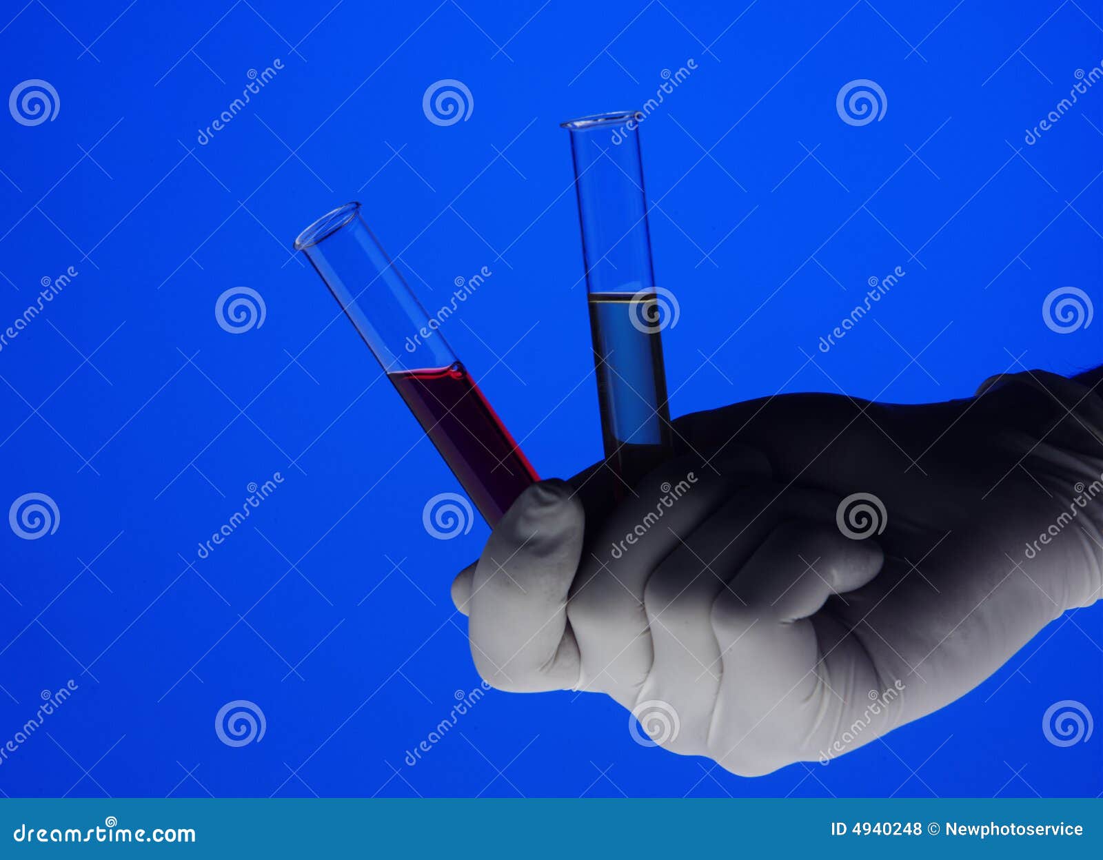 Chemical Equipment Are On The White Background. Automatic Pipettes And ...