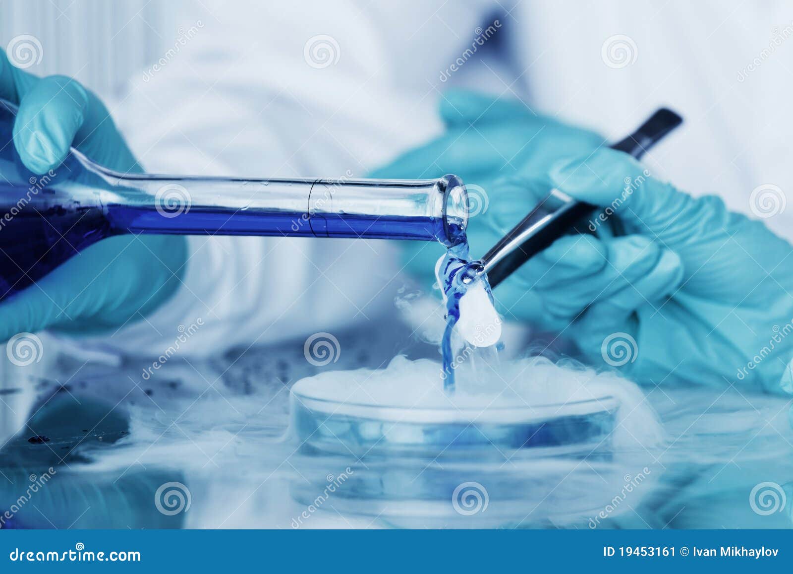 Chemical Experiment Concept. Safety Measures For Providing Safe ...