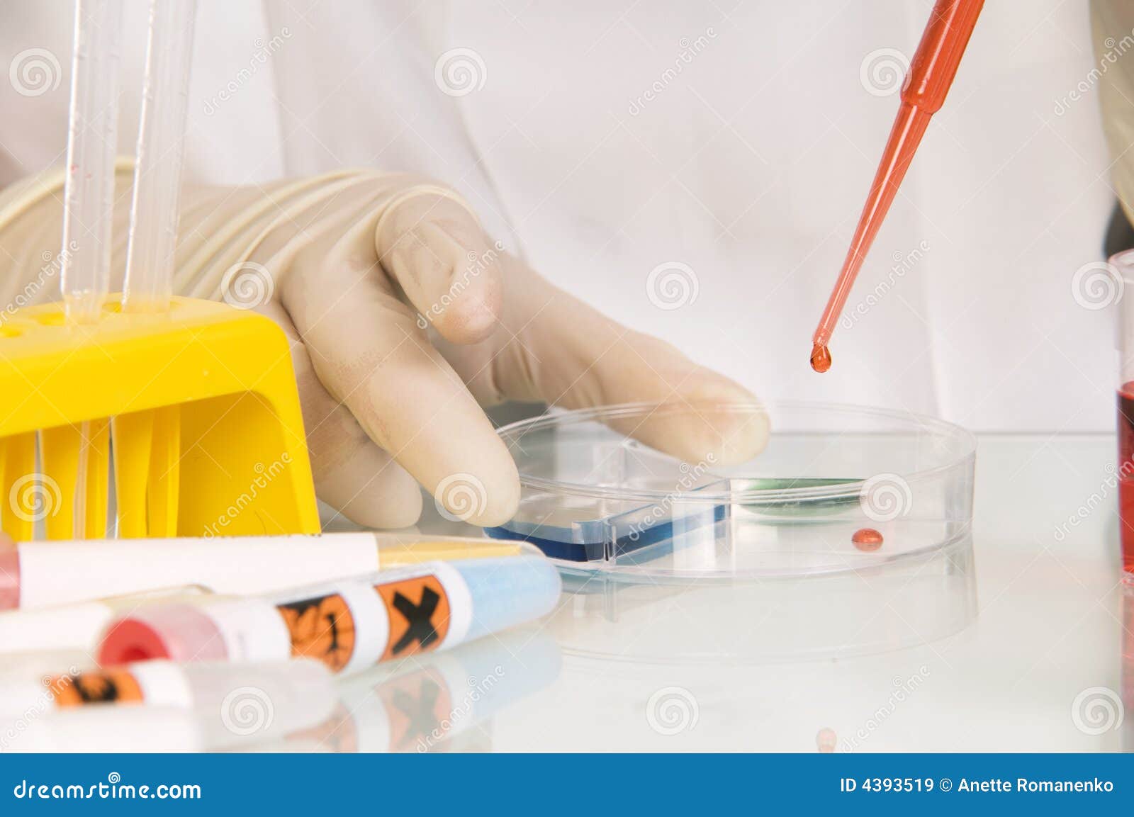 Chemical Experiment Concept. Safety Measures For Providing Safe ...