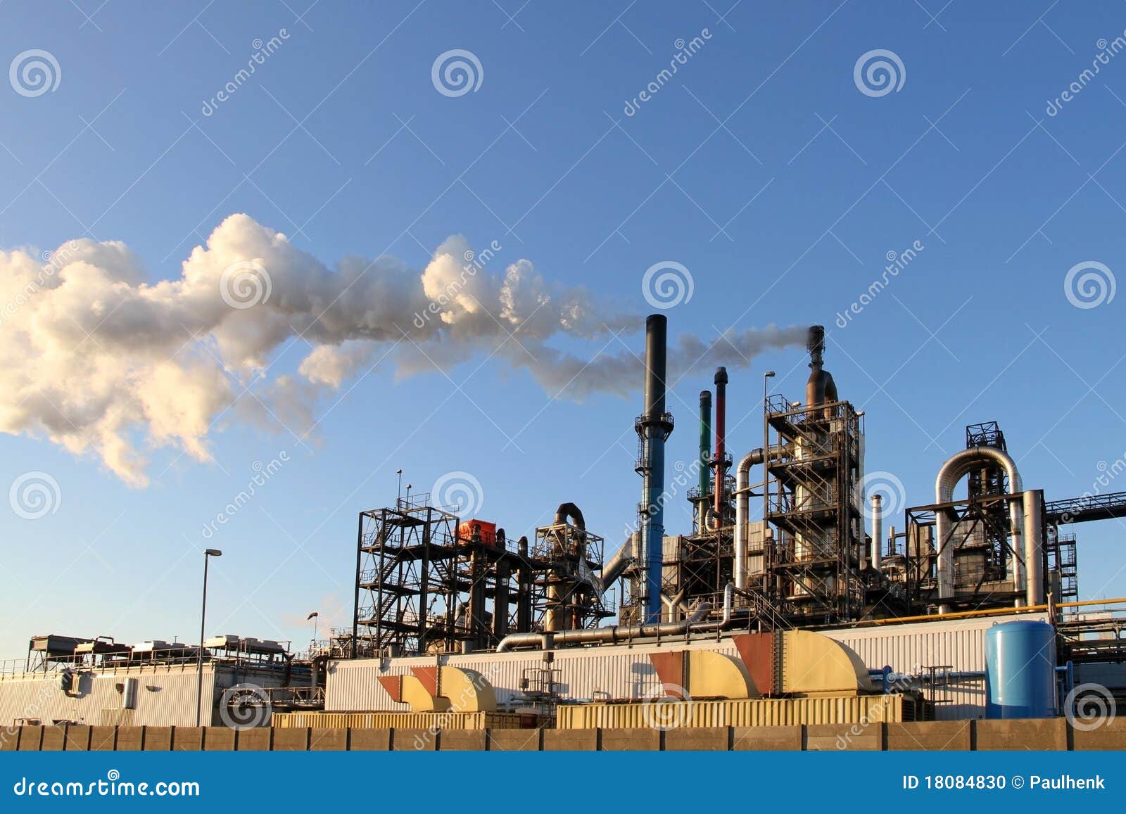Chemical factory stock photo. Image of factory, pipes - 18084830
