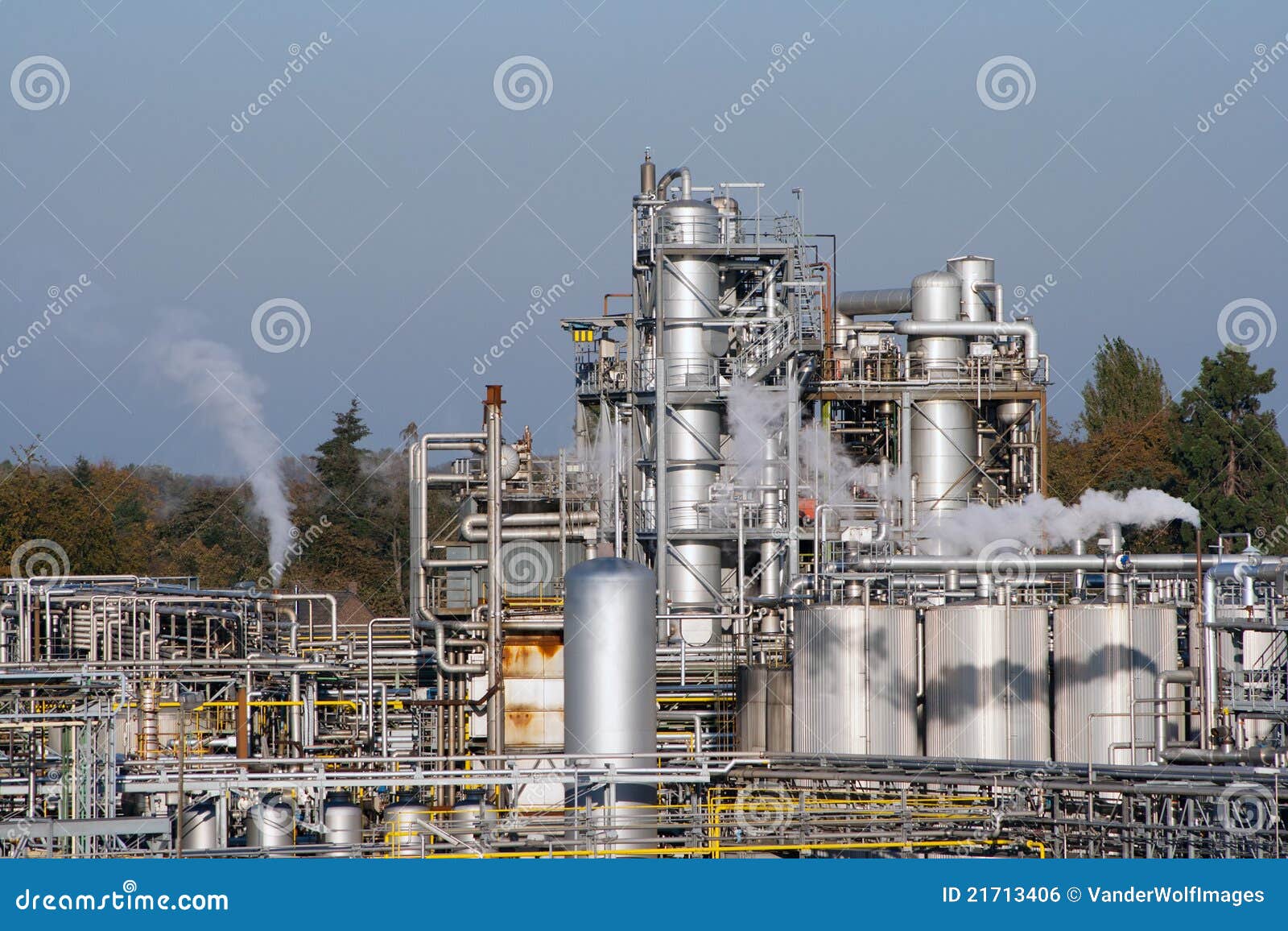 Chemical factory stock photo. Image of catalyst, metal - 21713406