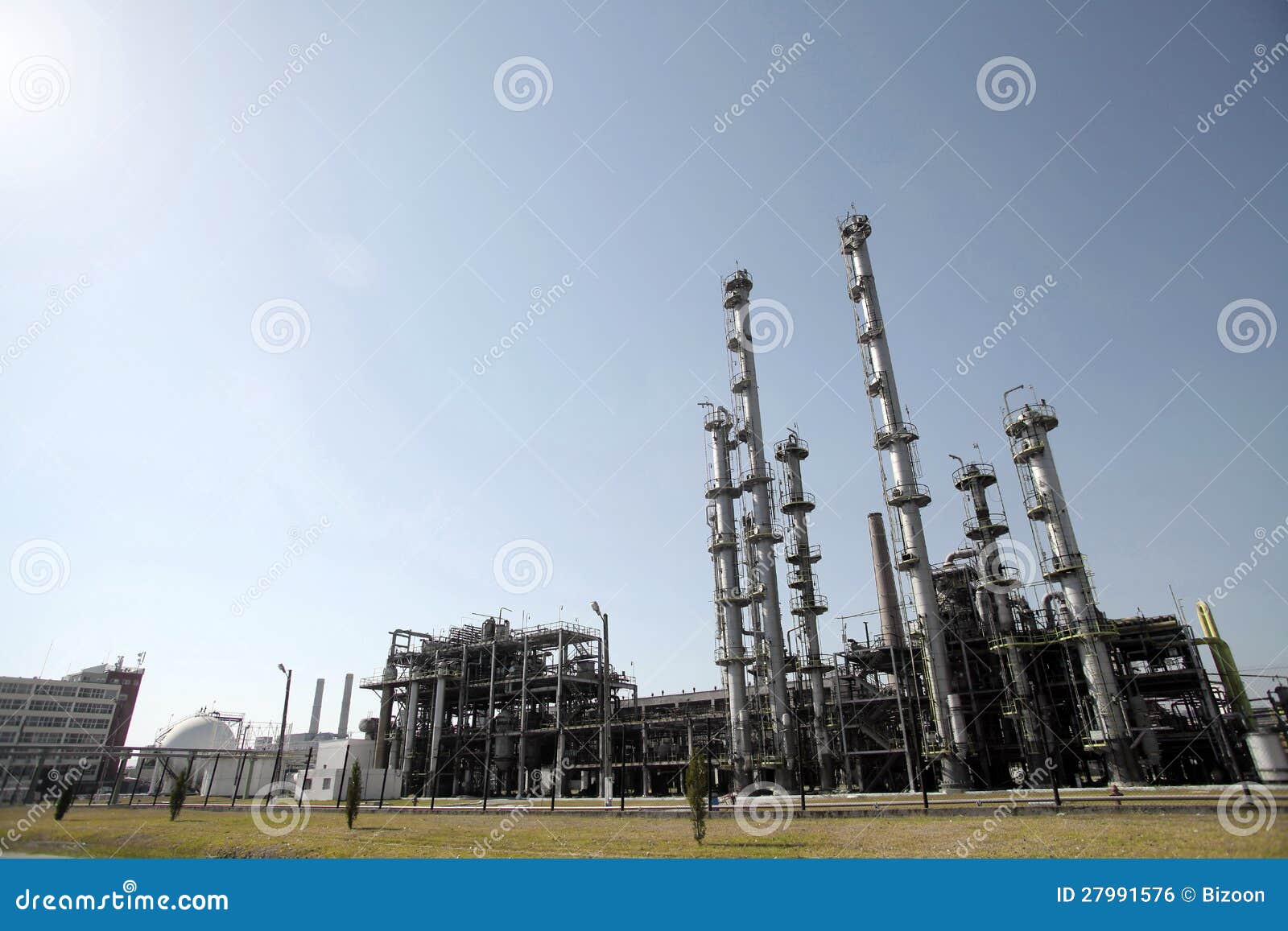 Chemical factory stock photo. Image of petrol, chemical - 27991576