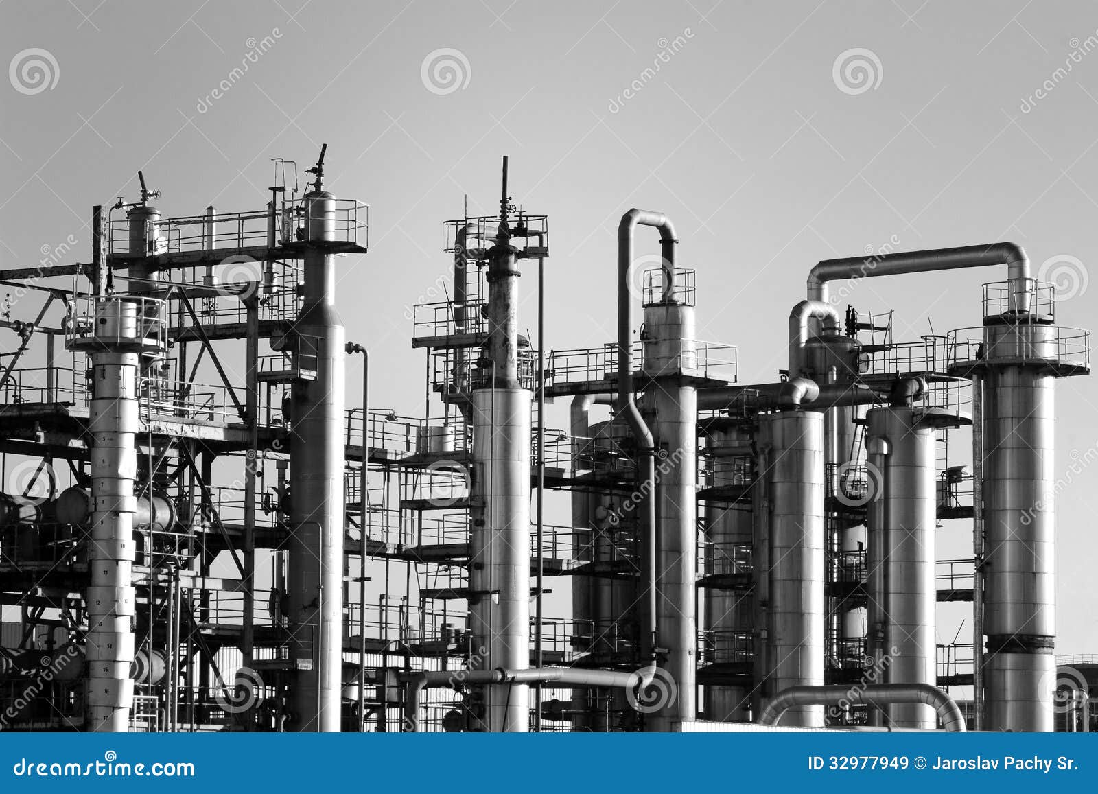 Chemical factory stock image. Image of factory, pipe - 32977949