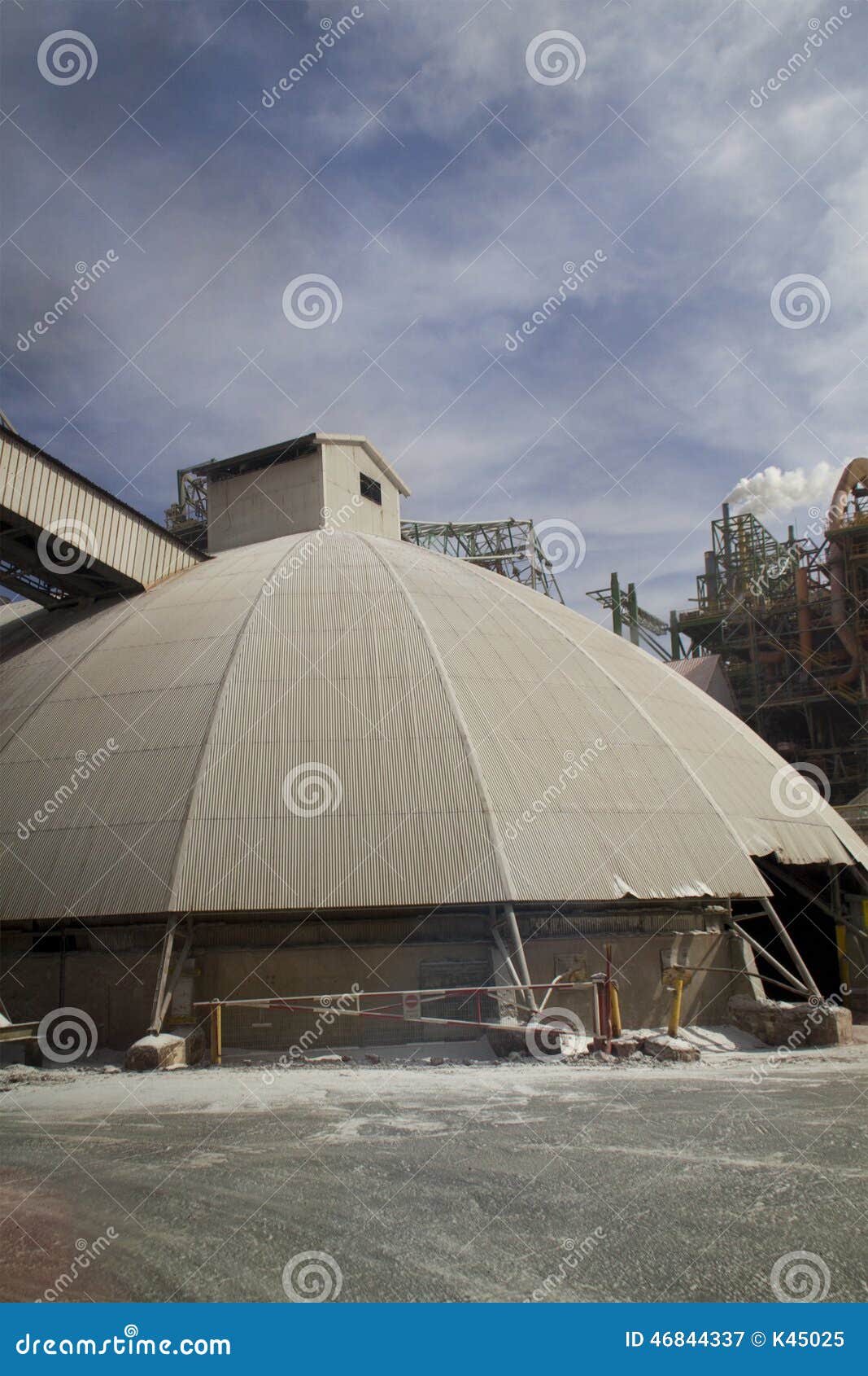 Chemical Factory.Potassium Storage Stock Image - Image of outdoors ...