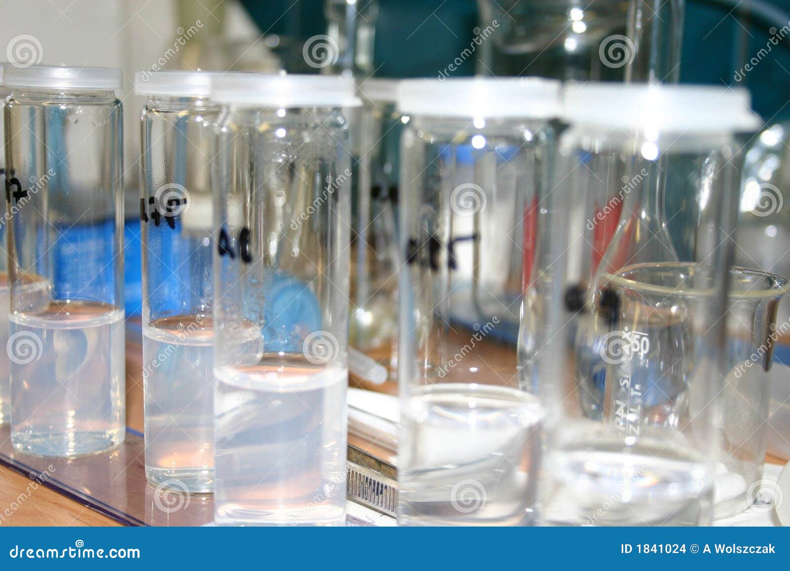 Chemical Flasks stock photo. Image of chemistry, fluid - 1841024