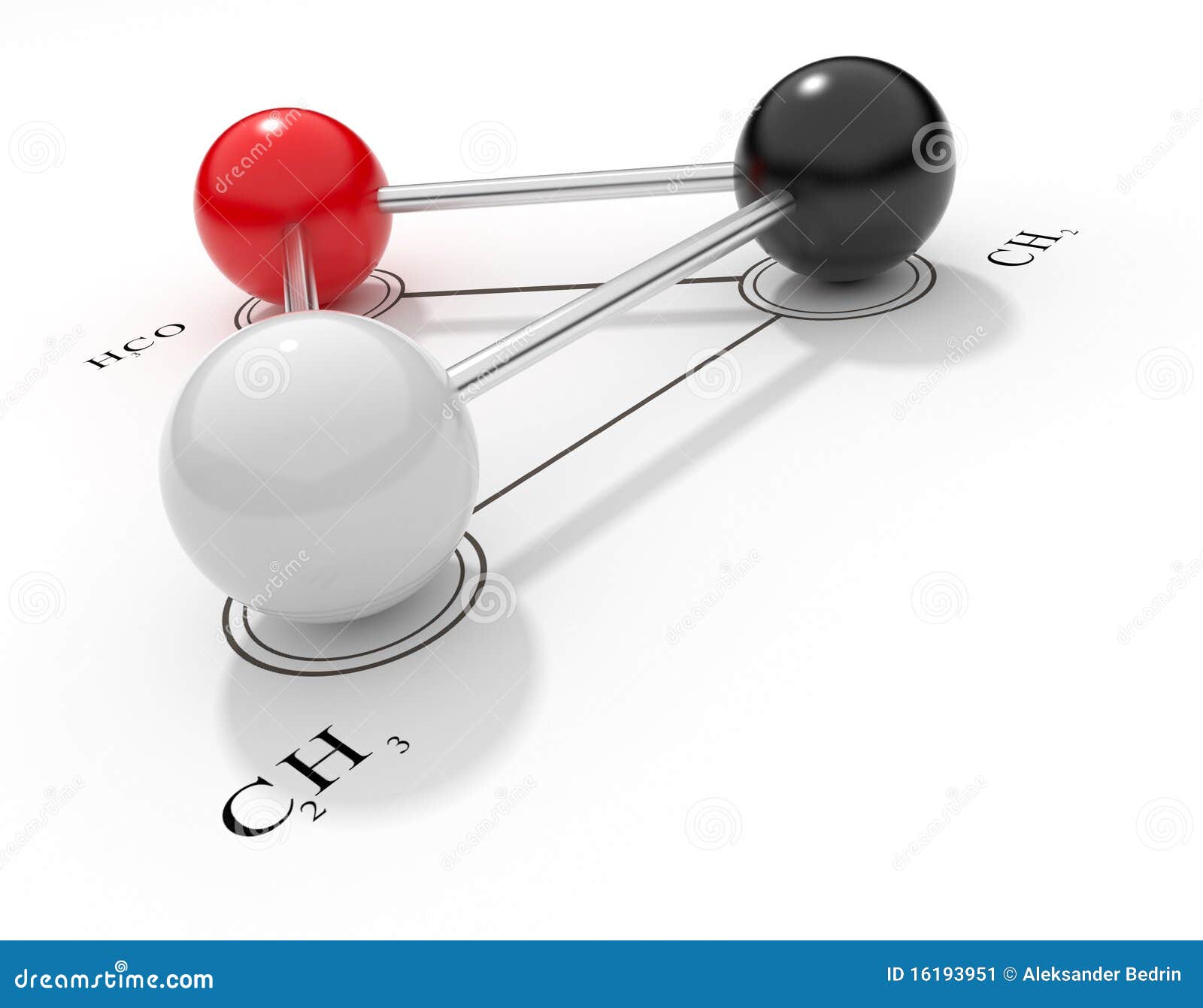 Chemical formula 3D stock illustration. Illustration of formula - 16193951