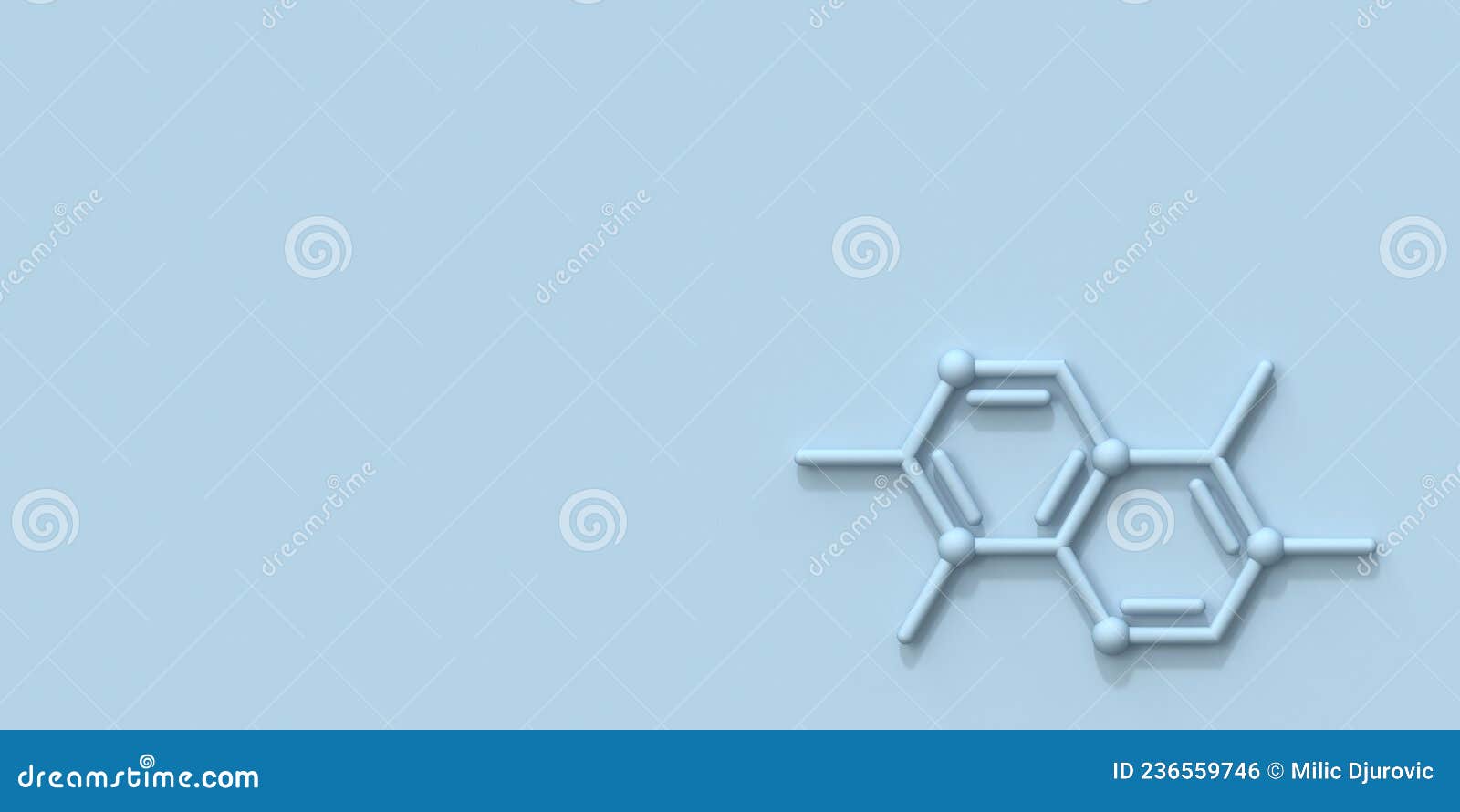 Chemical formula 3D stock illustration. Illustration of abstract ...