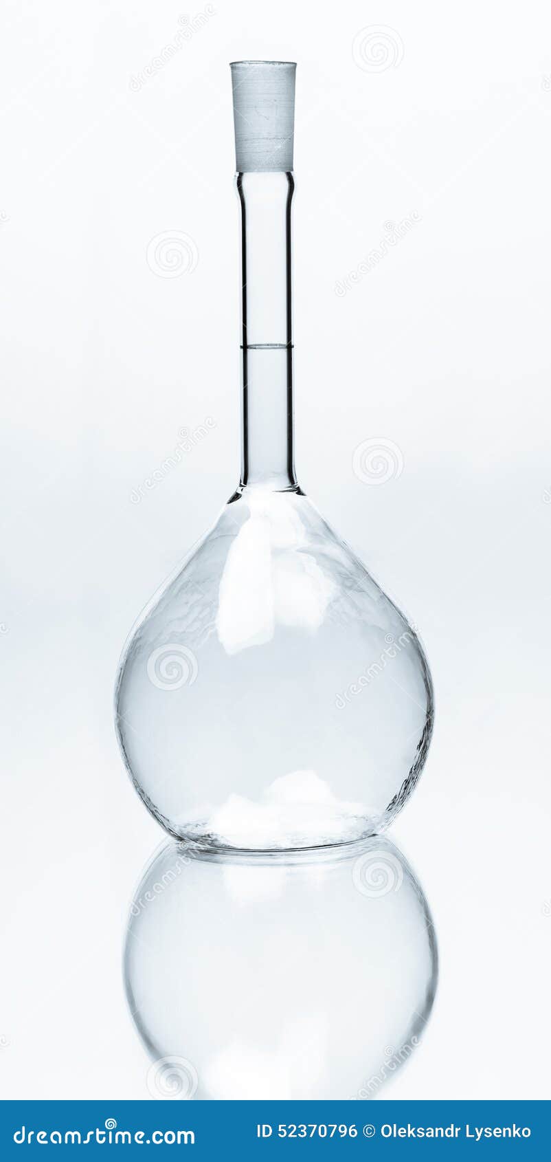 Chemical Glass Bottle Closeup Stock Photo - Image of clear, transparent ...