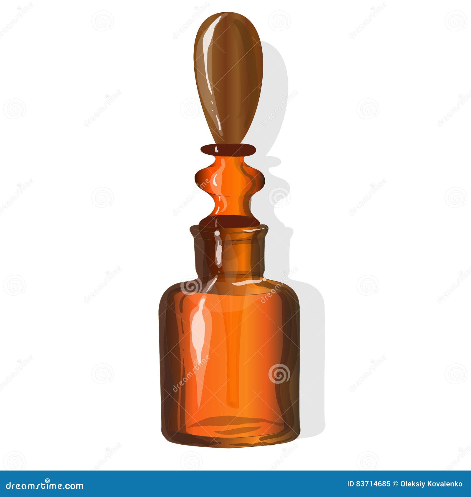 Chemical Glass Bottle Vintage Stock Vector - Illustration of chemistry ...