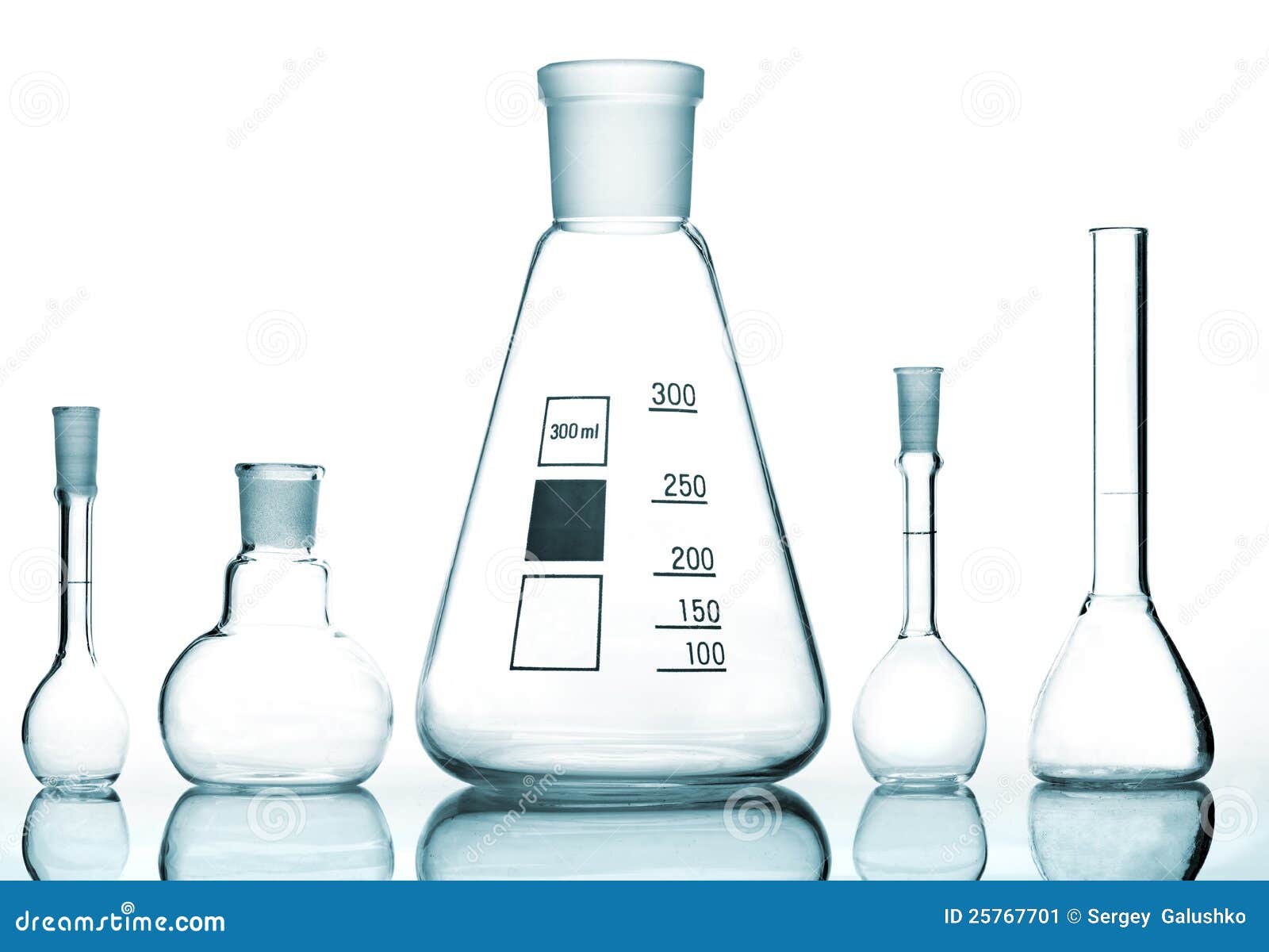 Chemical glass equipment stock image. Image of biotechnology - 25767701