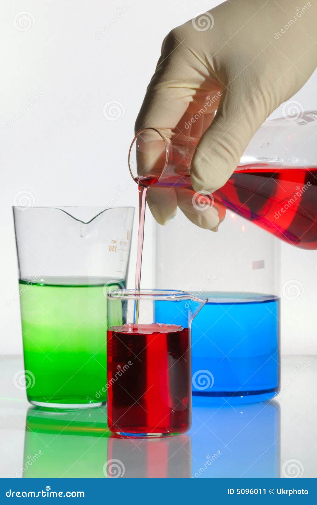Chemical glassware stock image. Image of scientific, pharmacy - 5096011