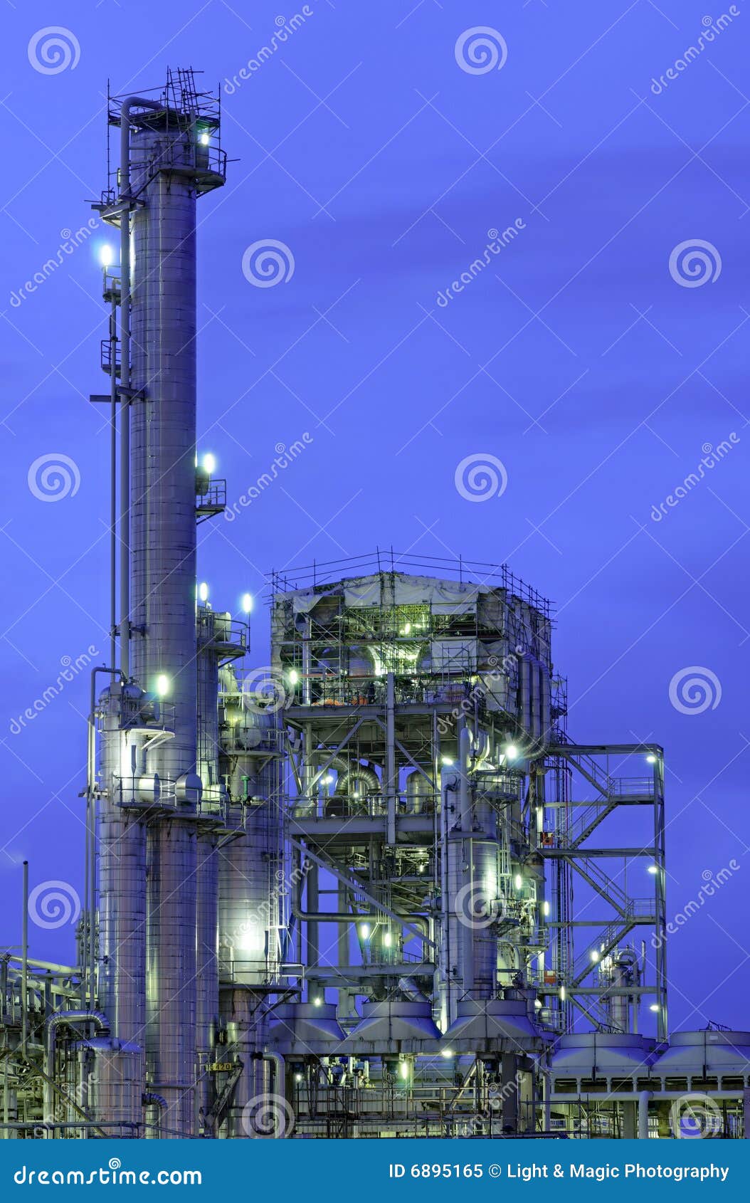 Chemical Installation stock image. Image of analysis, aluminium - 6895165