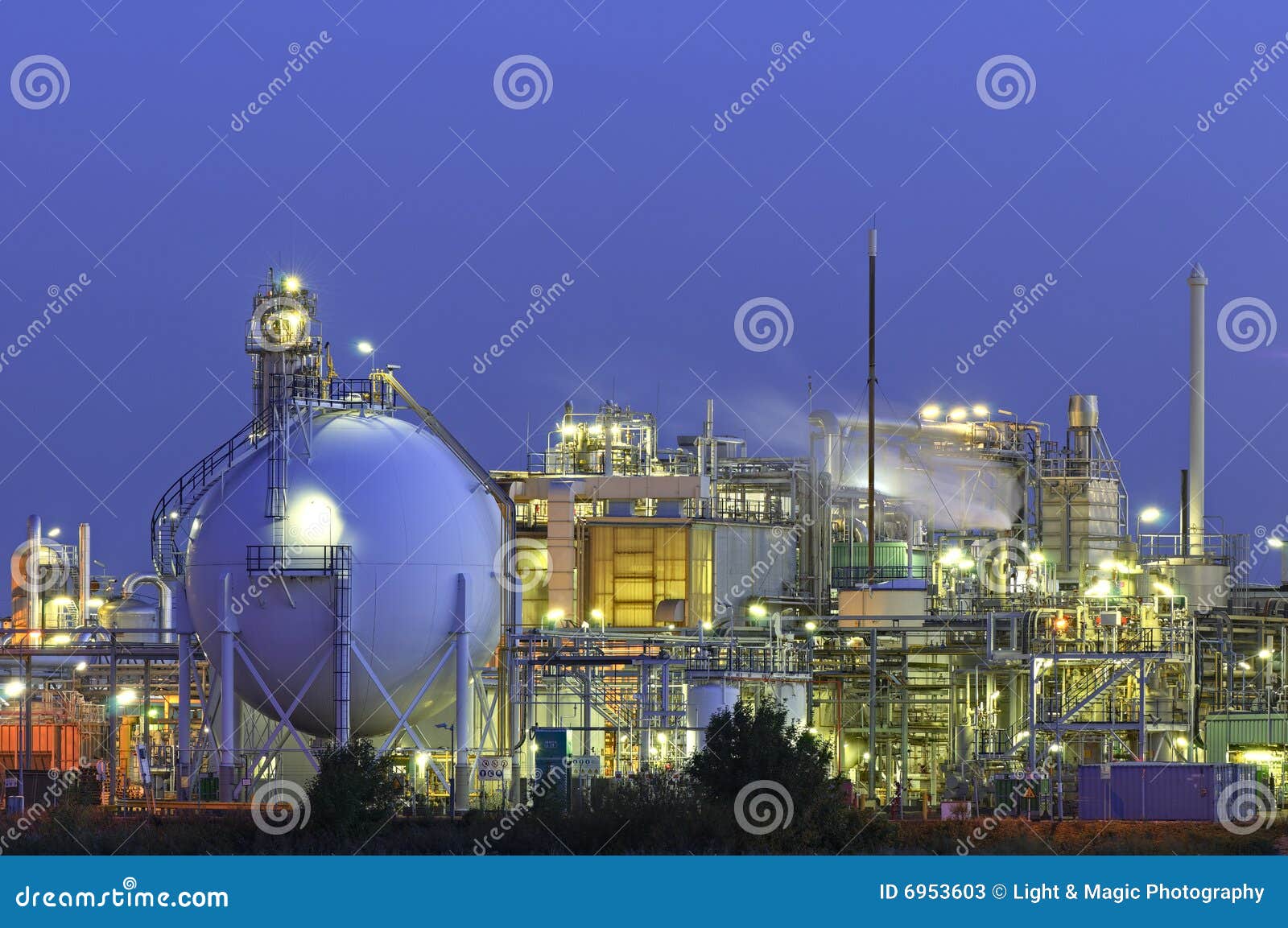 Chemical Installation stock image. Image of pipes, experiment - 6953603