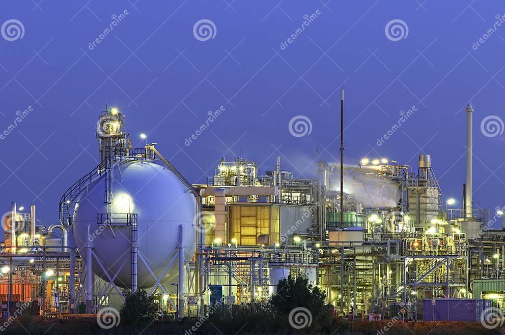 Chemical Installation stock image. Image of pipes, experiment - 6953603