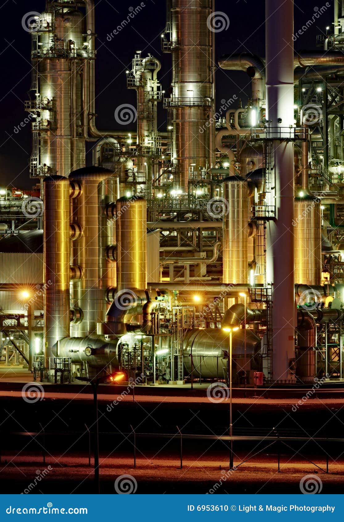 Chemical Installation stock photo. Image of liquid, heat - 6953610