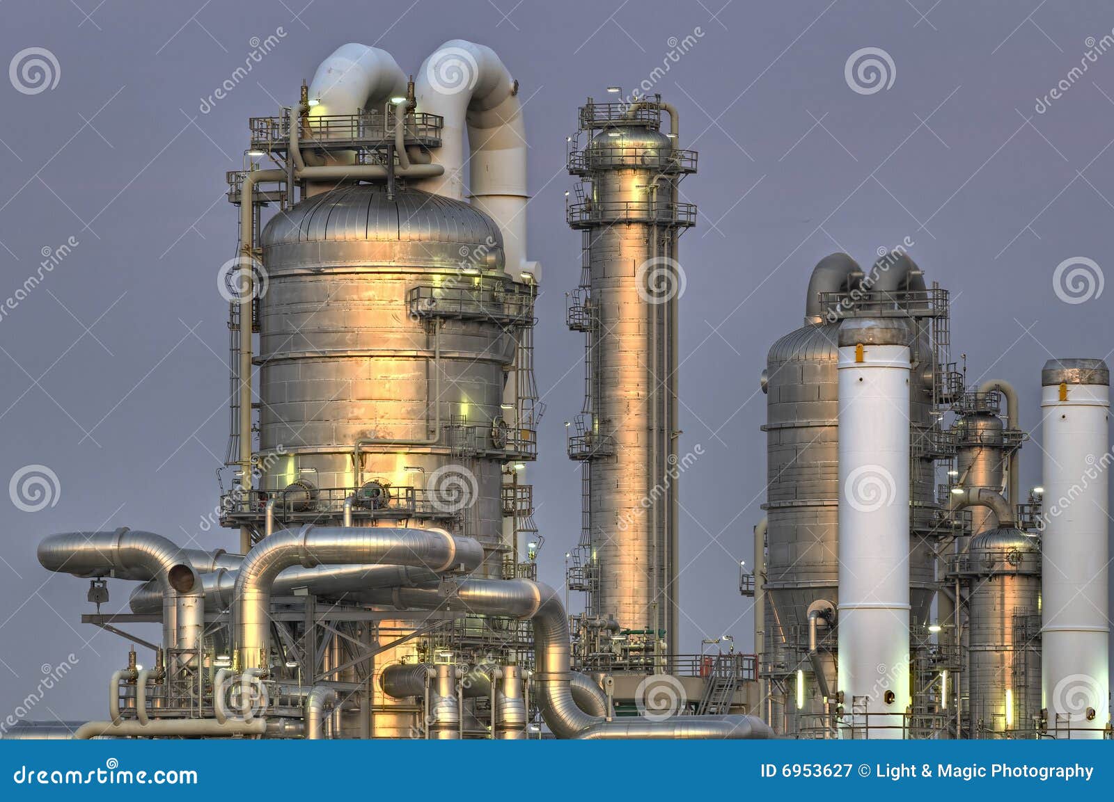 Chemical Installation stock image. Image of environmental - 6953627