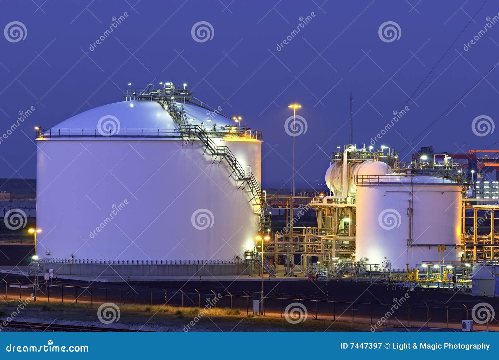 Chemical Installation stock image. Image of chemical, container - 7447397