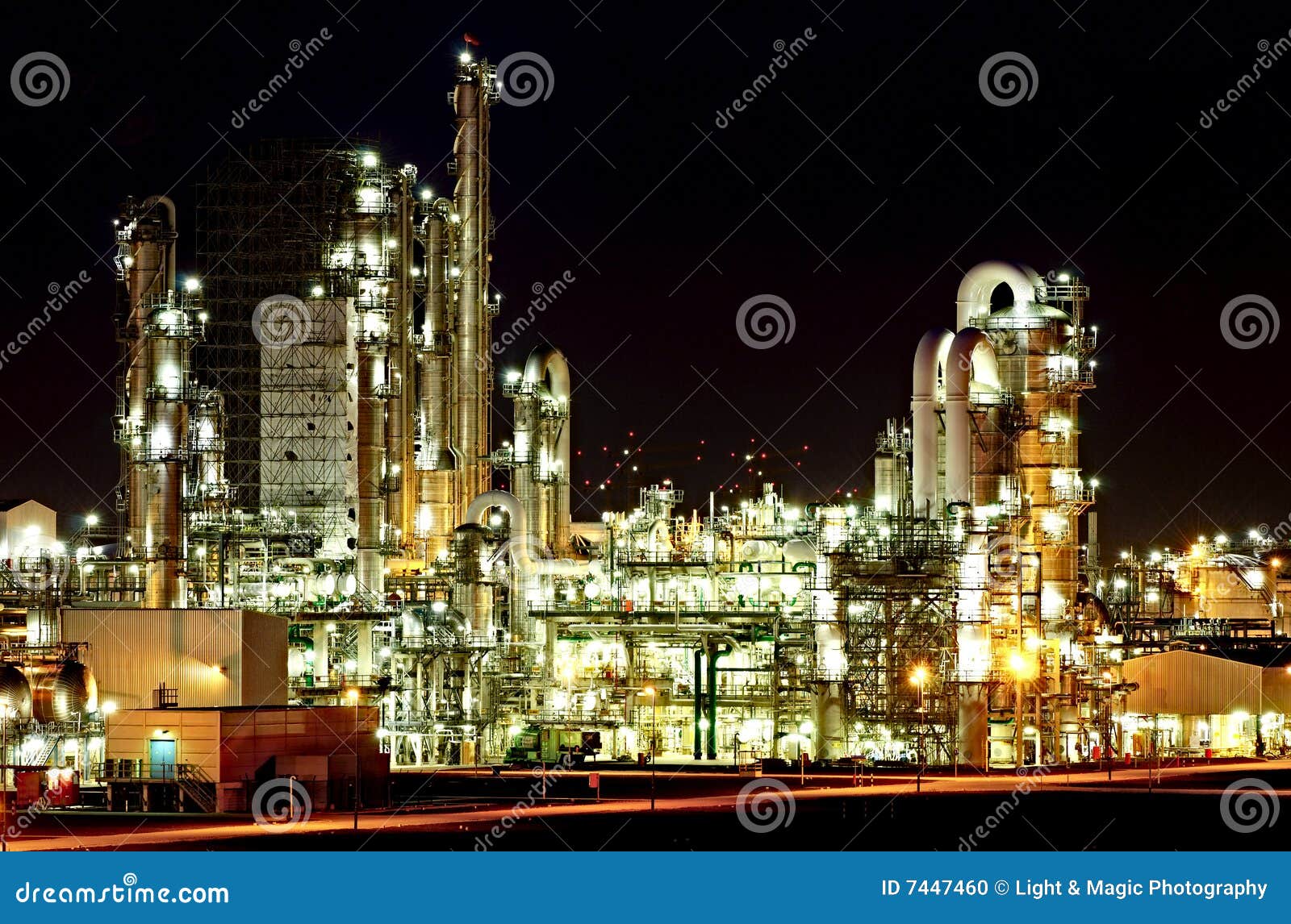 Chemical Installation stock photo. Image of environment - 7447460