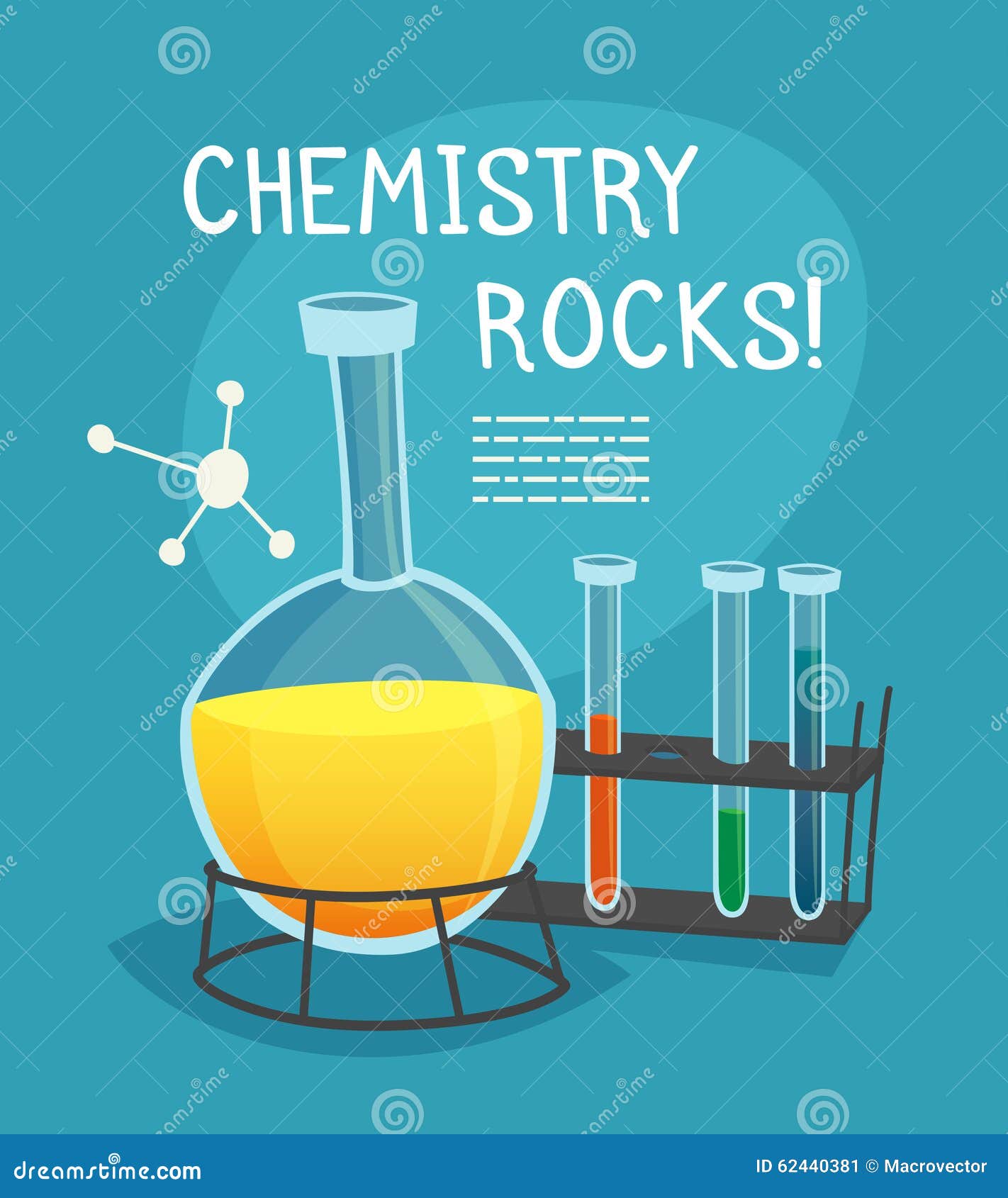 Chemical Laboratory Cartoon Concept Stock Vector - Illustration of ...