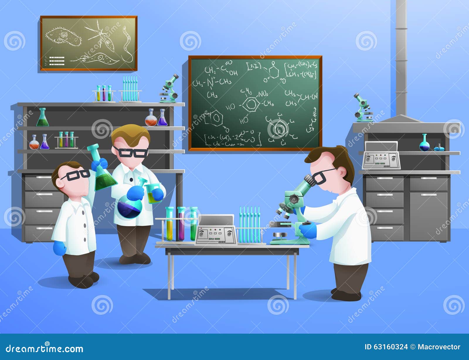 Science Lab Vector