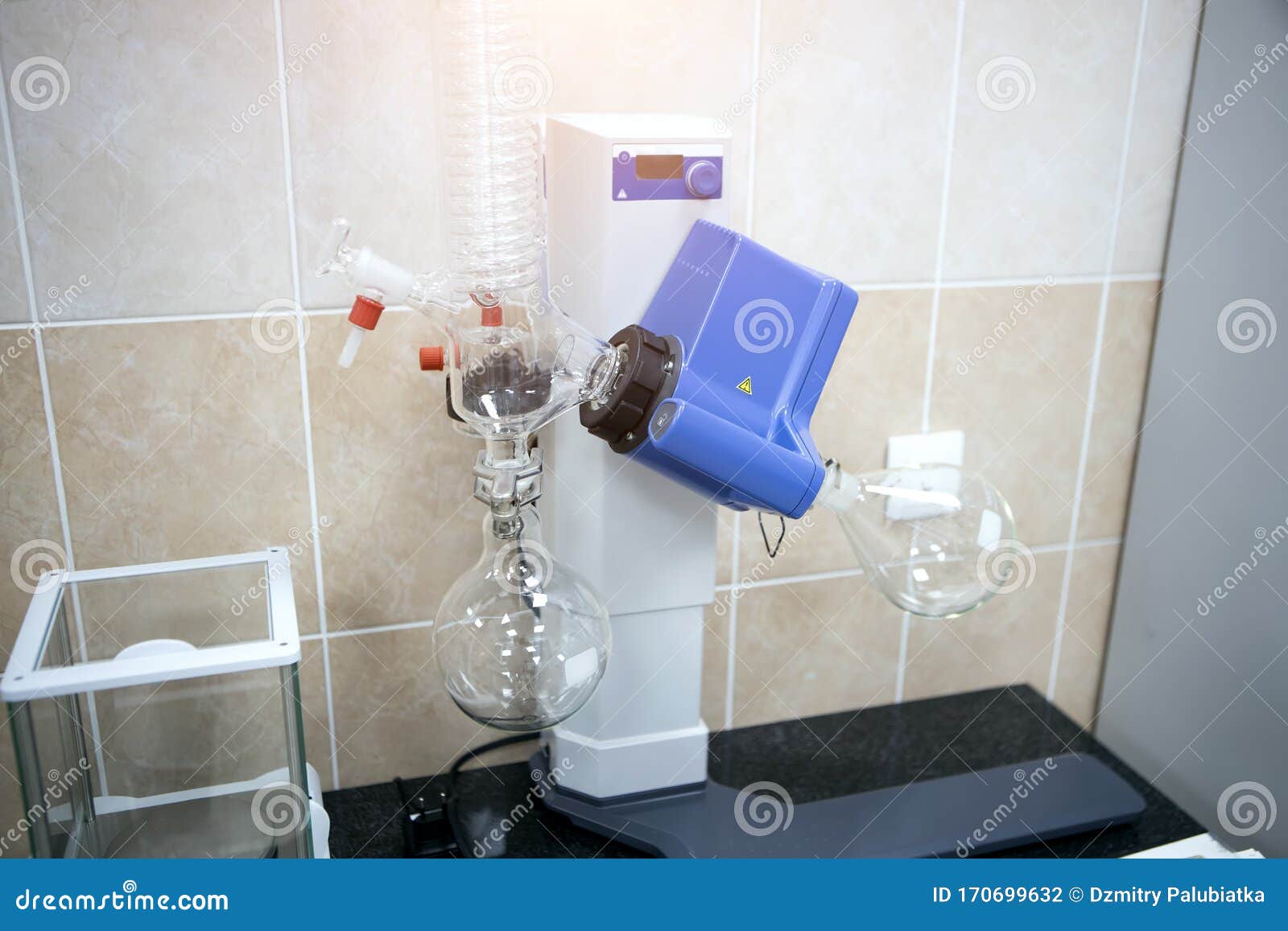 Chemical Laboratory Devices for Substance Analysis Stock Photo - Image ...
