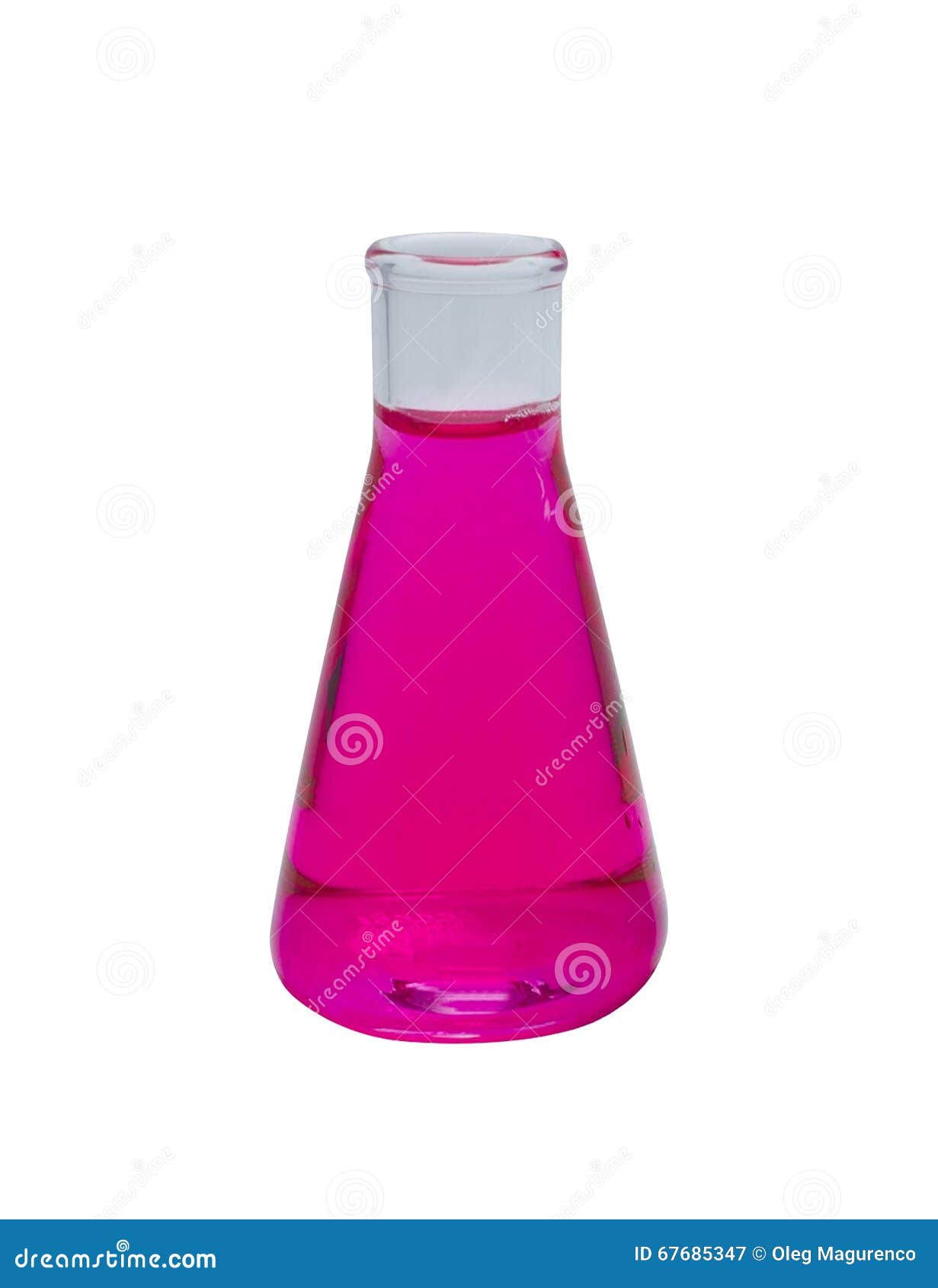 Chemical laboratory flask stock image. Image of research - 67685347