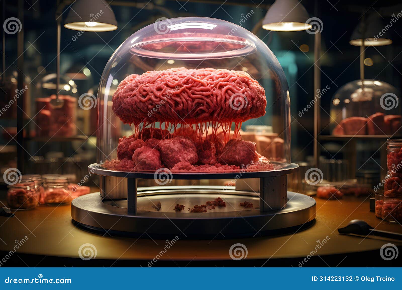 Chemical Laboratory for the Study of Meat and Products. Test Food for ...