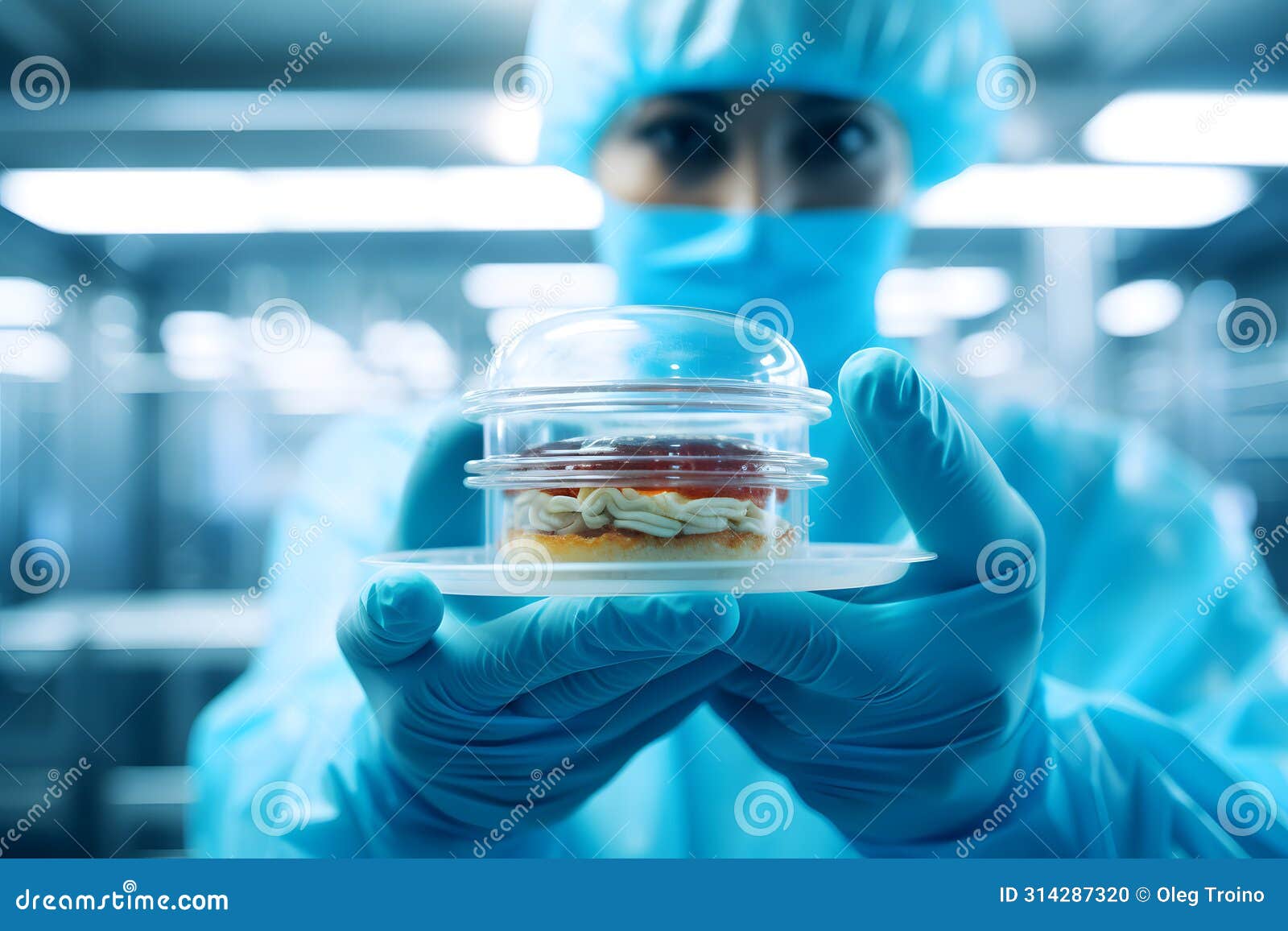 Chemical Laboratory for the Study of Meat and Products. Test Food for ...