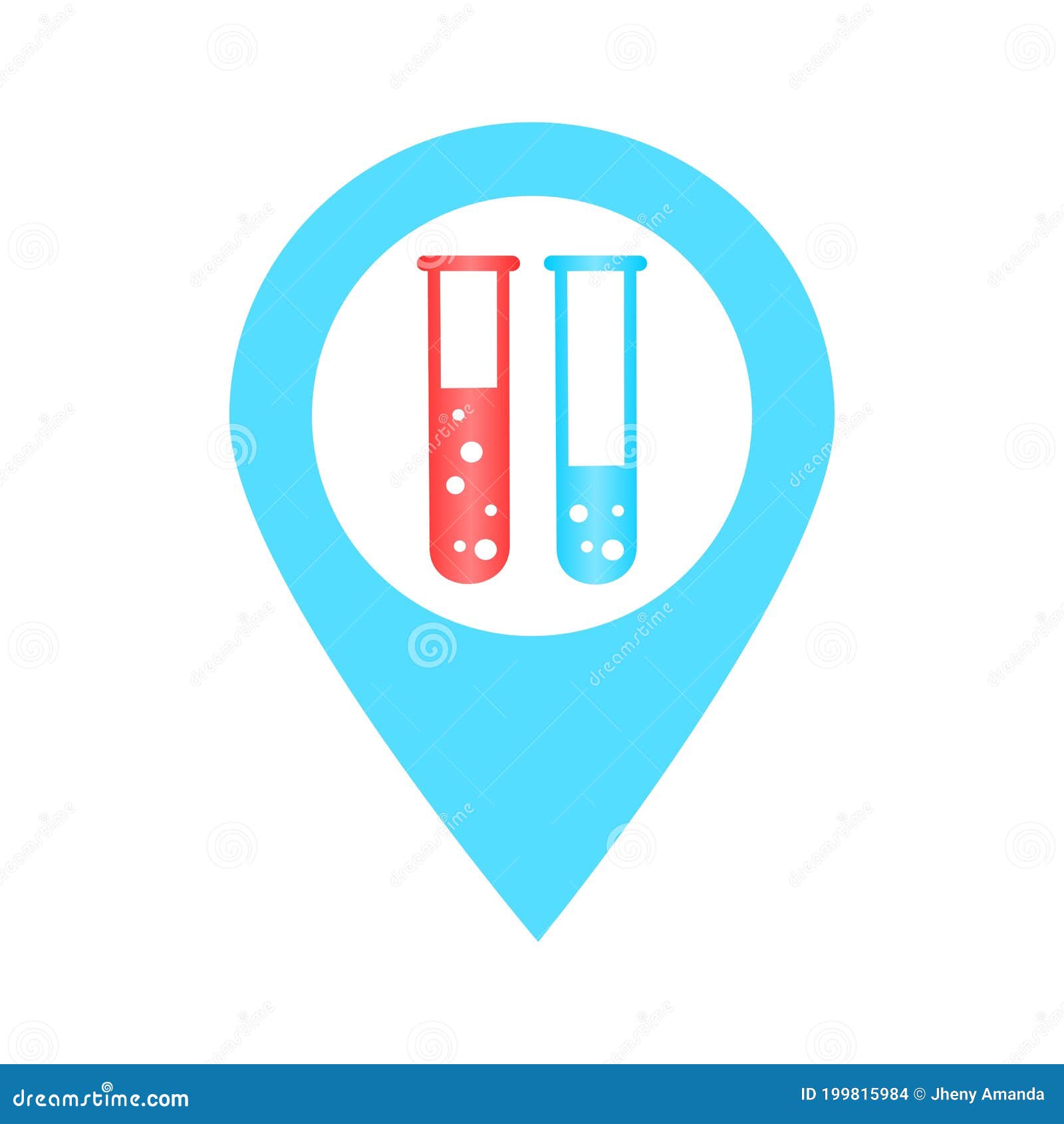 Chemical Location Map Pin Icon. Element of Map Point for Mobile Concept ...