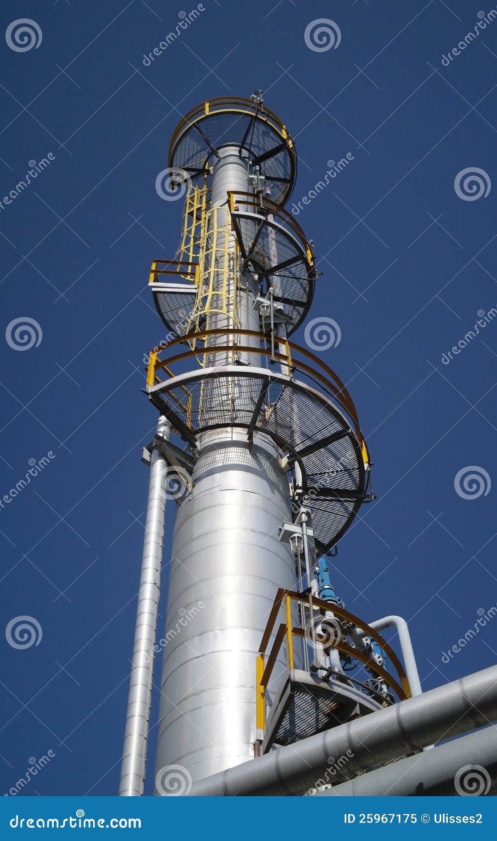 Chemical manufacturing. stock image. Image of construction - 25967175