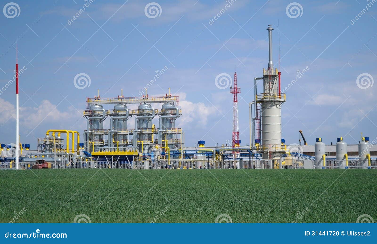 Chemical manufacturing. stock photo. Image of catalytic - 31441720