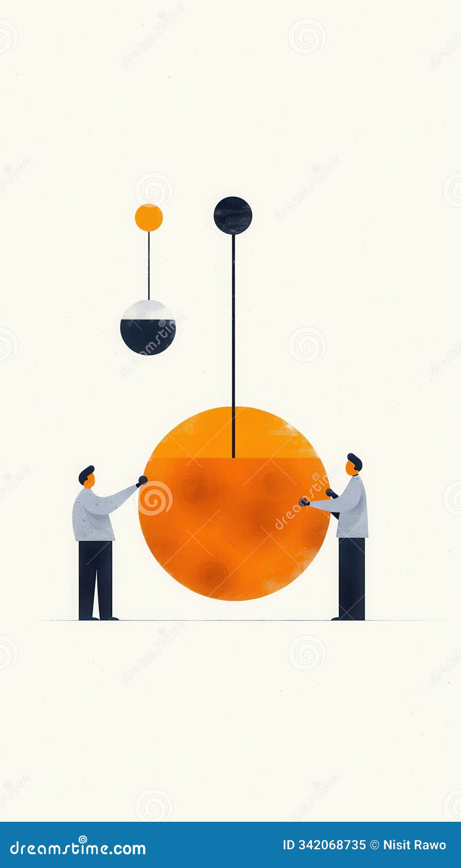 Chemical Mixing Process in Manufacturing with Workers Stock Image ...