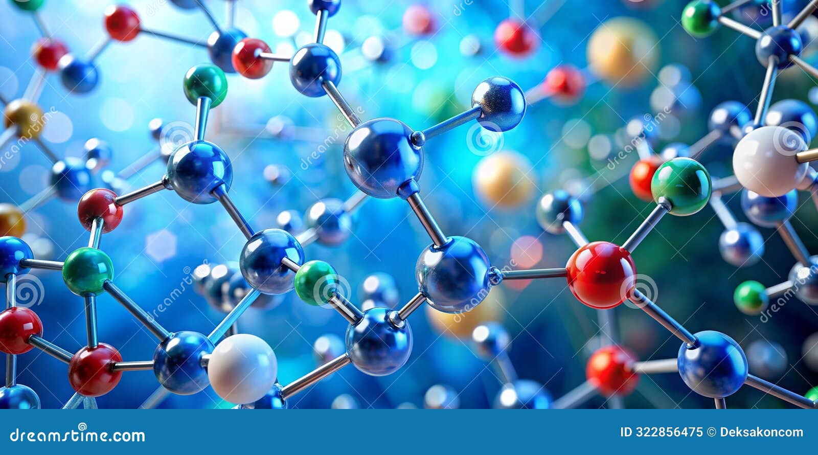 Chemical Molecule Chemical Atom Molecules Generative AI Stock ...