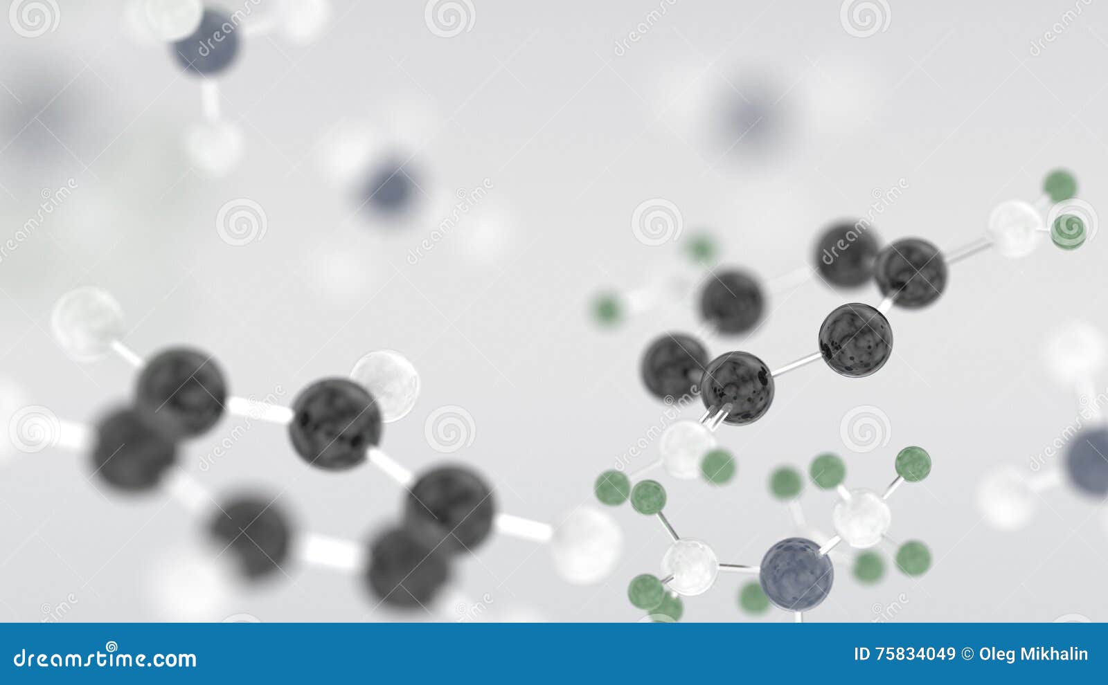 Chemical molecules stock illustration. Illustration of bond - 75834049