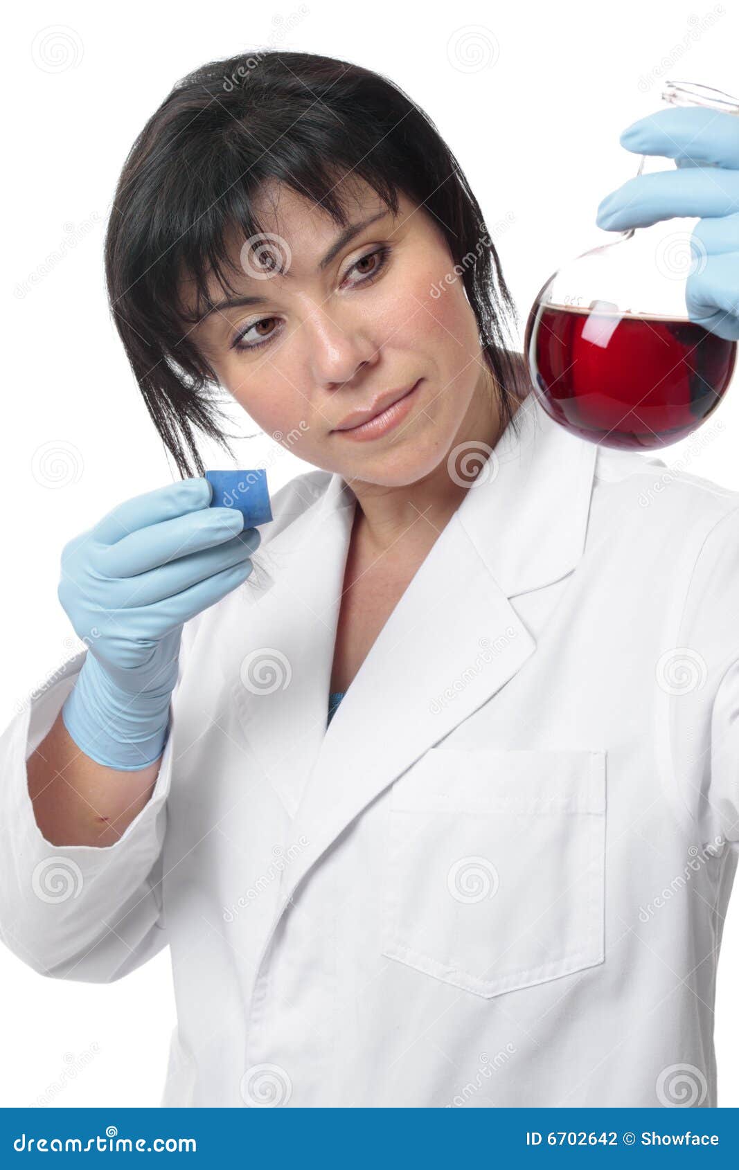 Chemical observation stock photo. Image of people, white - 6702642