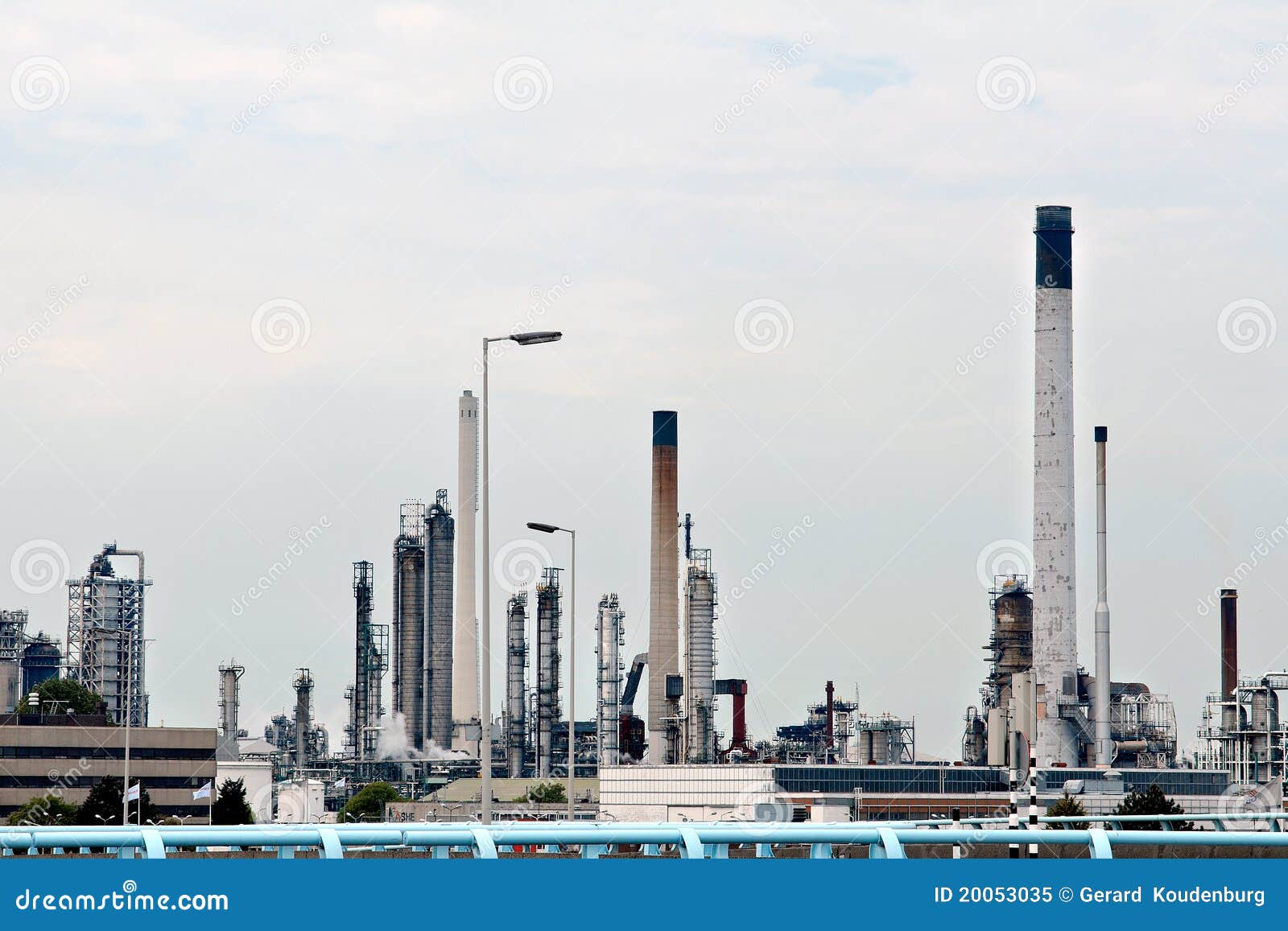 Chemical and oil refinery stock image. Image of euro - 20053035