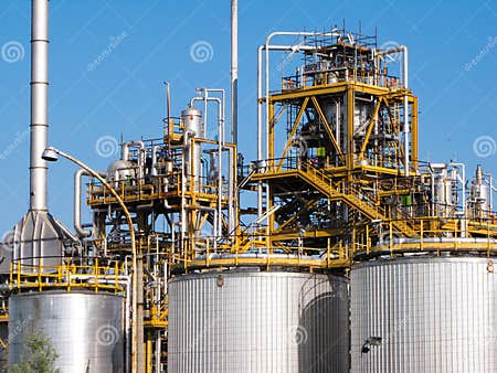 Chemical Plant stock image. Image of stainless, chemical - 10627493