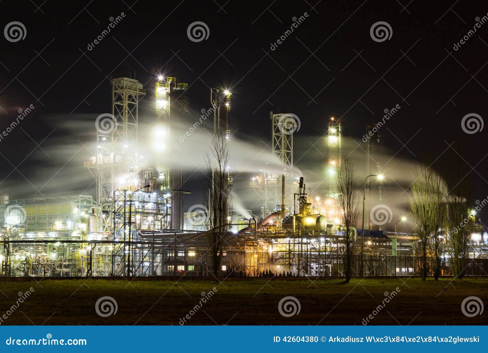 Chemical plant stock photo. Image of petrol, distillery - 42604380
