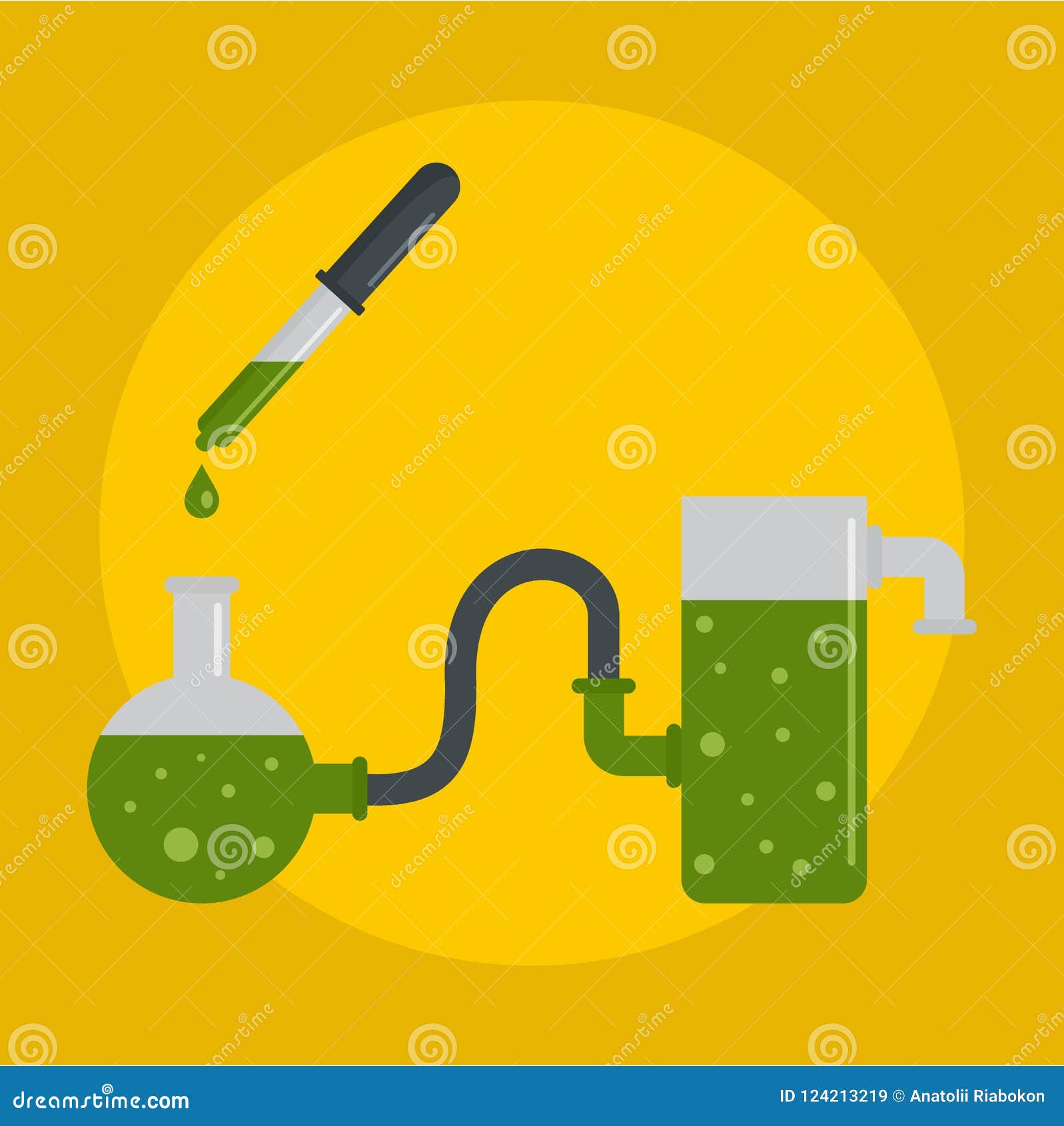 Chemical Pots Icon, Flat Style Stock Illustration - Illustration of ... Chemical Pots Icon, Flat Style Stock Illustration - Illustration of ...